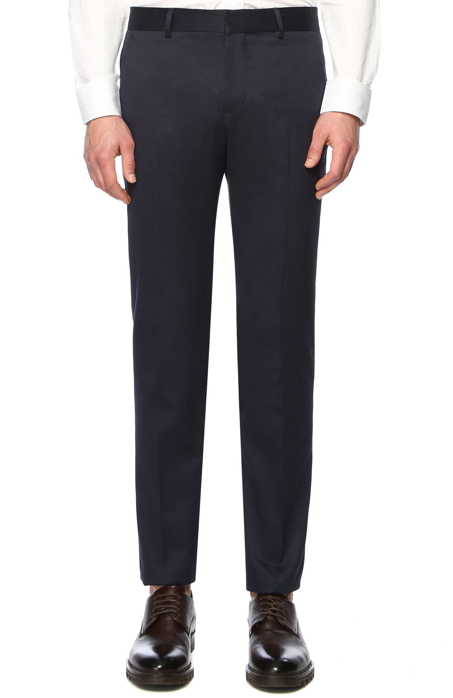 Slim Fit Lacivert Pantolon