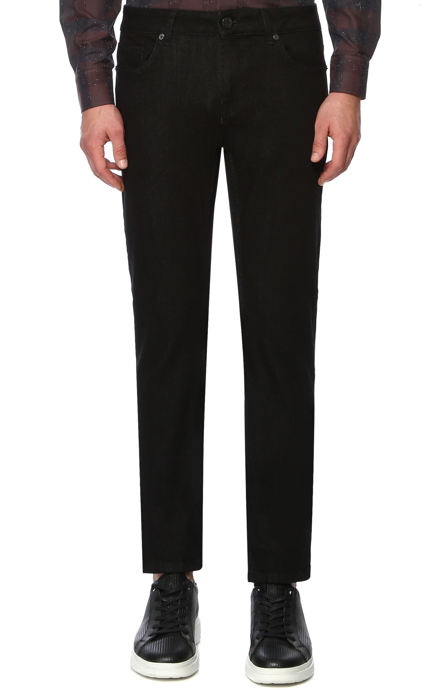 Siyah Skinny Denim Pantolon