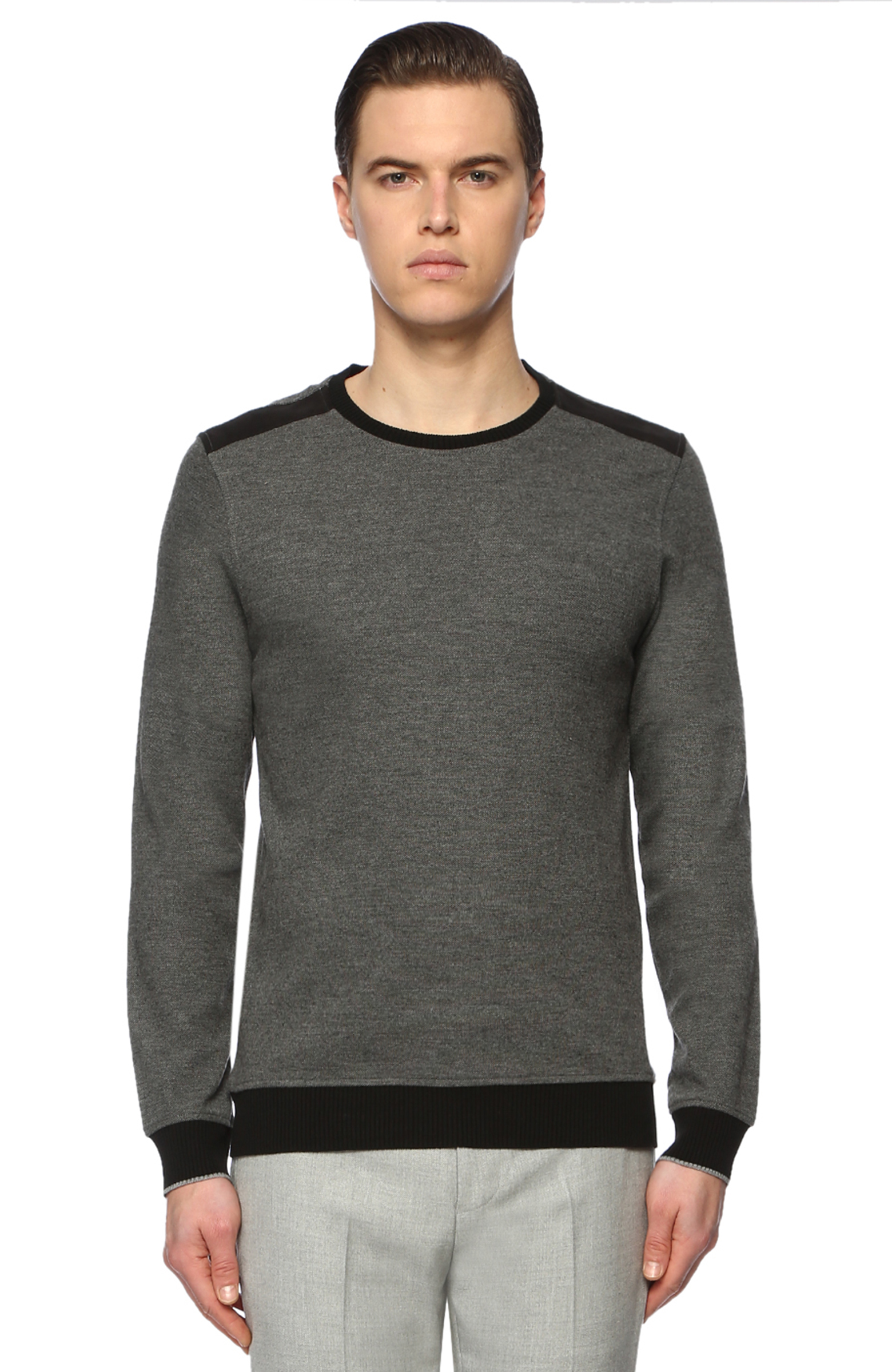 Slim Fit Antrasit Sweatshirt Slim Fit Antrasit Sweatshirt