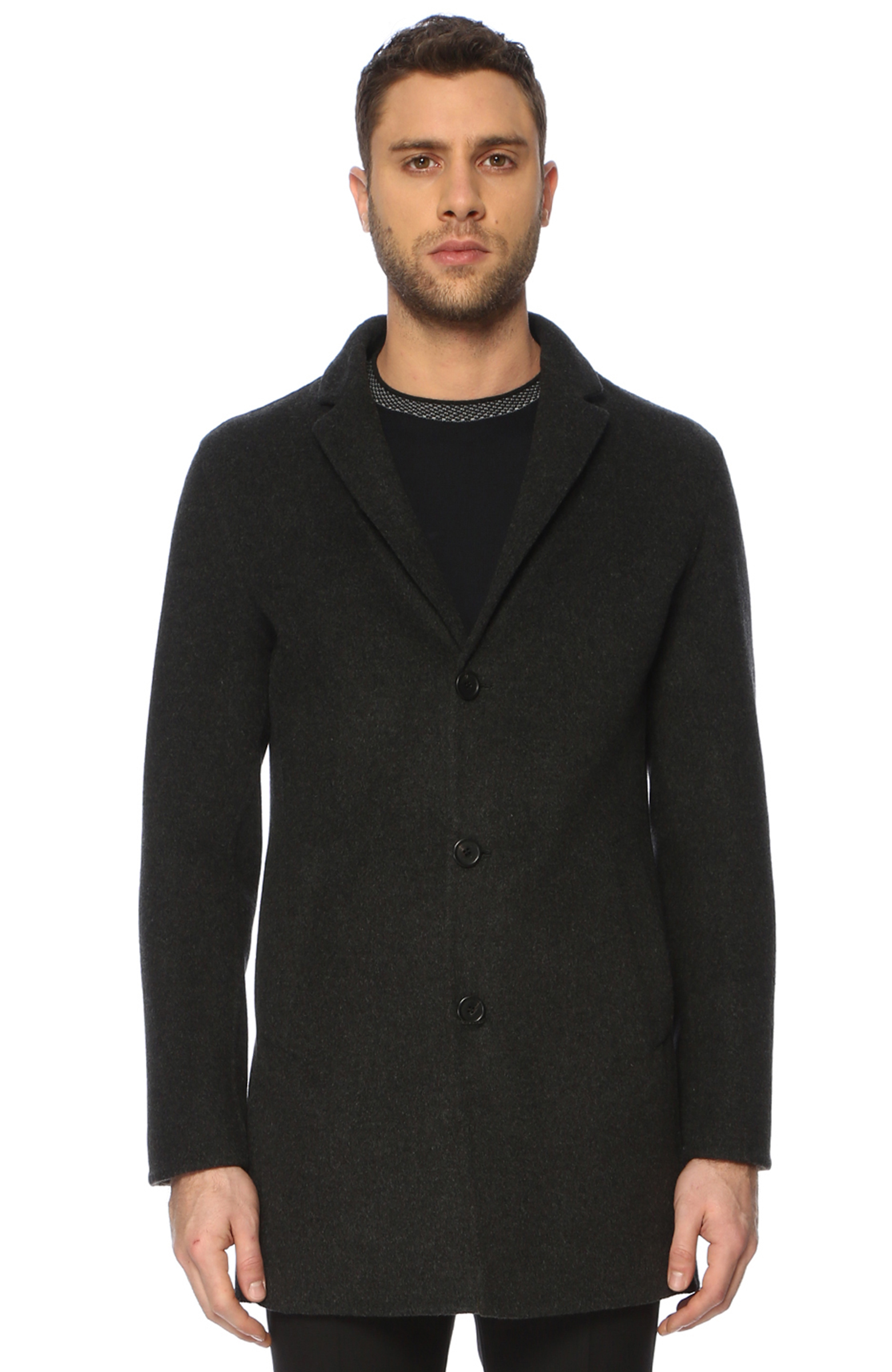 Antrasit Palto Antrasit Palto