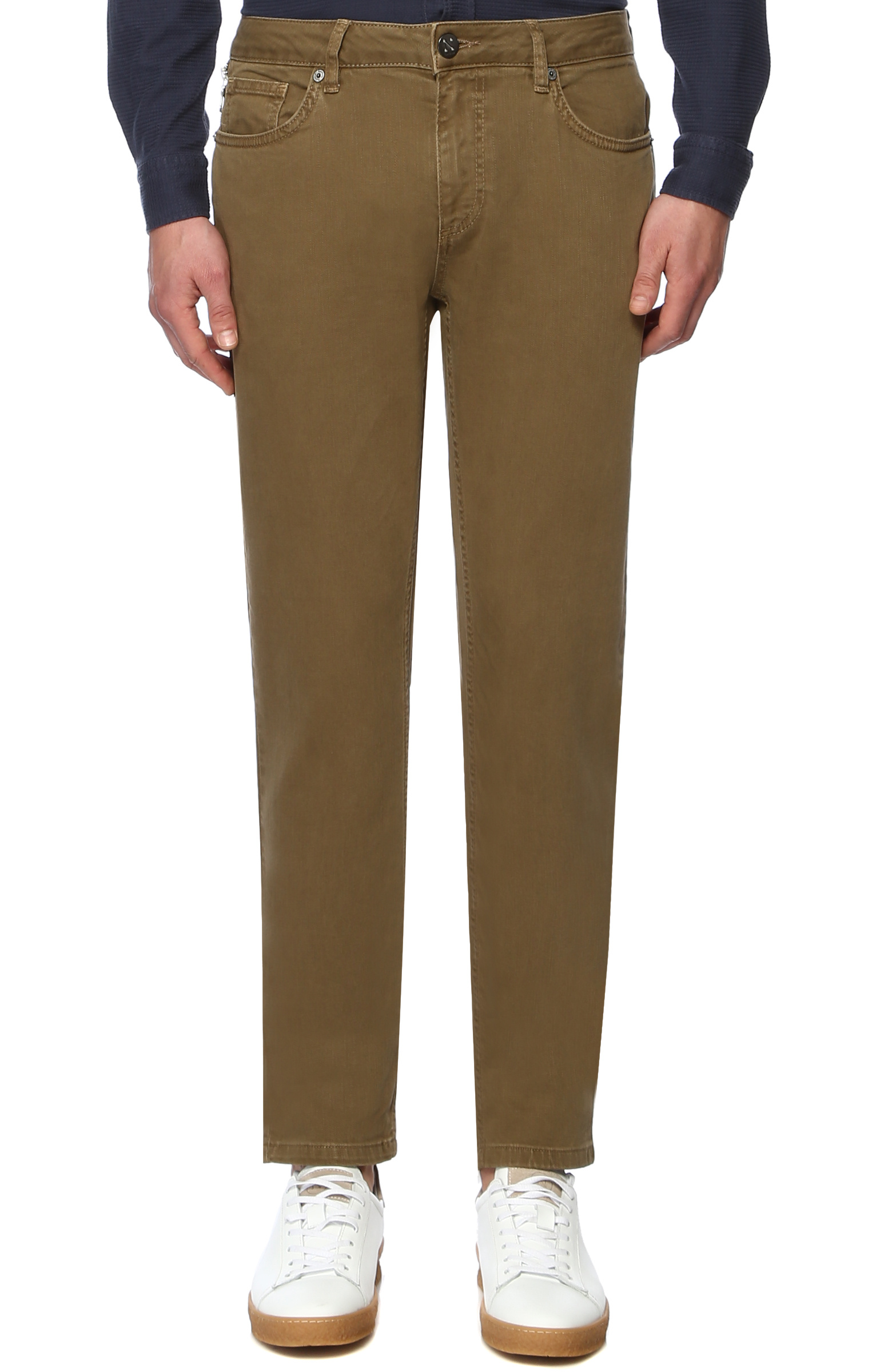 Dar Paça Camel Casual Pantolon Dar Paça Camel Casual Pantolon