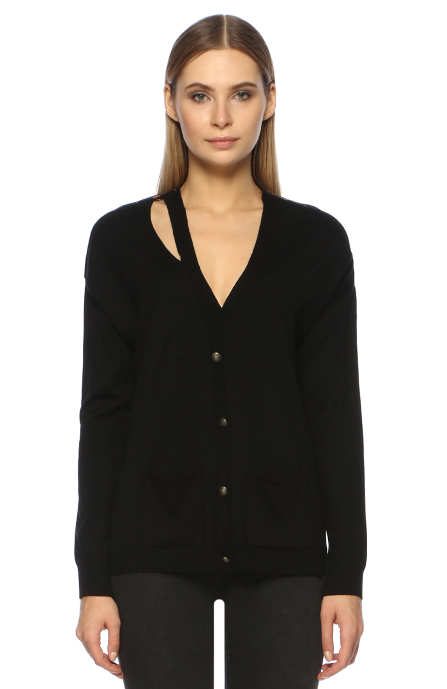 Regular Fit Siyah Triko Regular Fit Siyah Triko