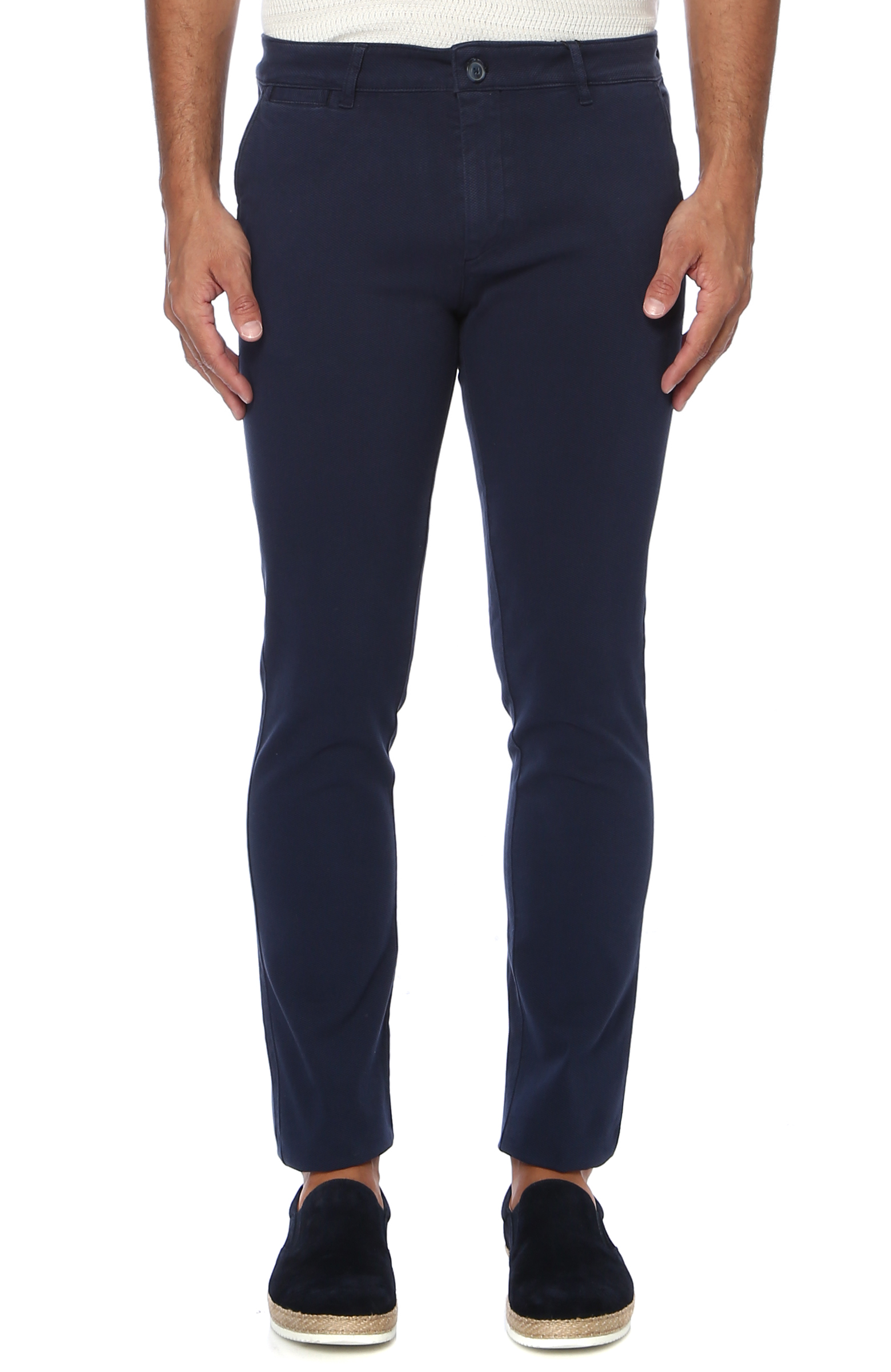 Slim Fit Lacivert Normal Bel Casual Pantolon Slim Fit Lacivert Normal Bel Casual Pantolon