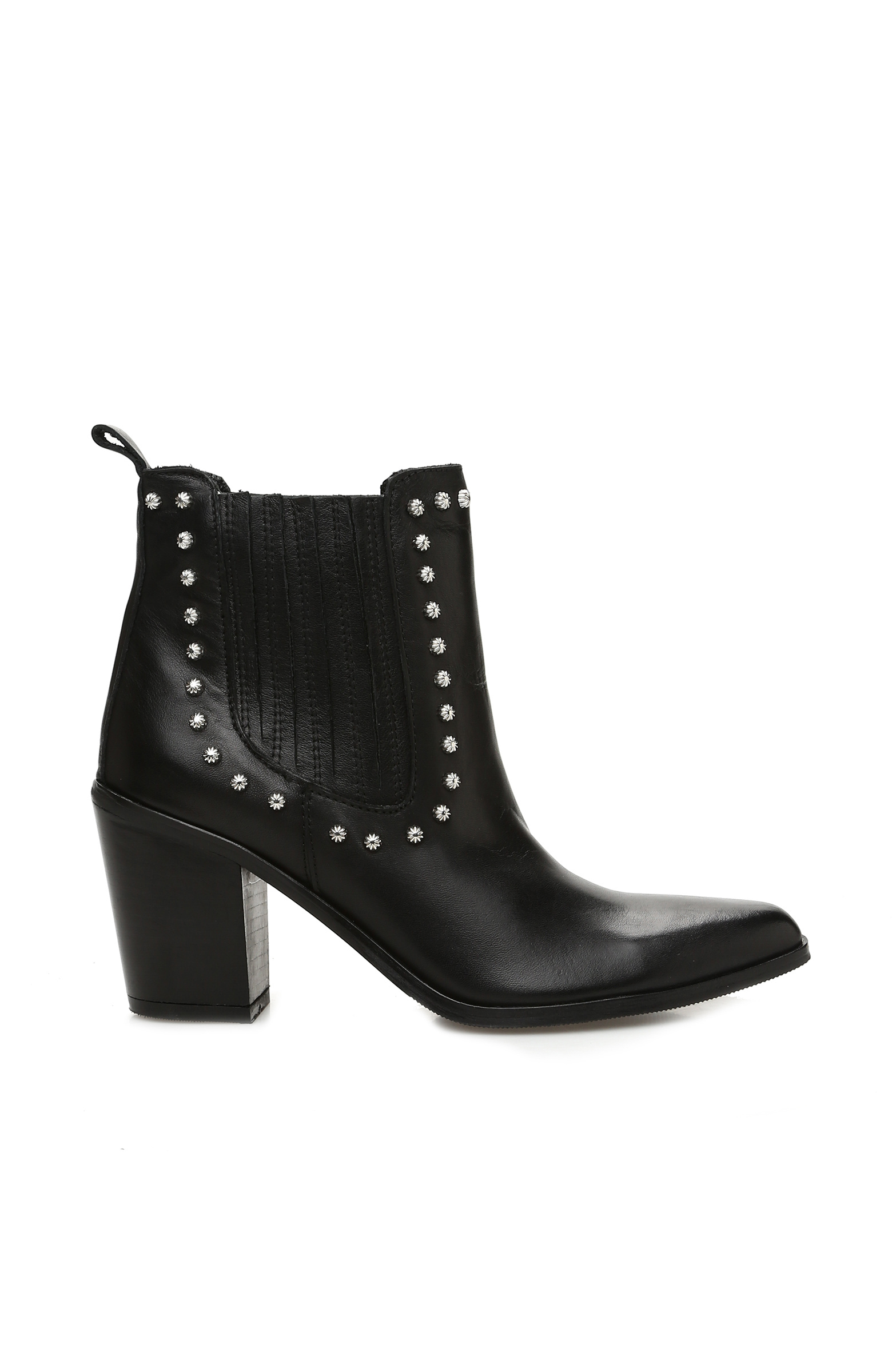 Siyah Zımbalı Kadın Bot Siyah Zımbalı Kadın Bot