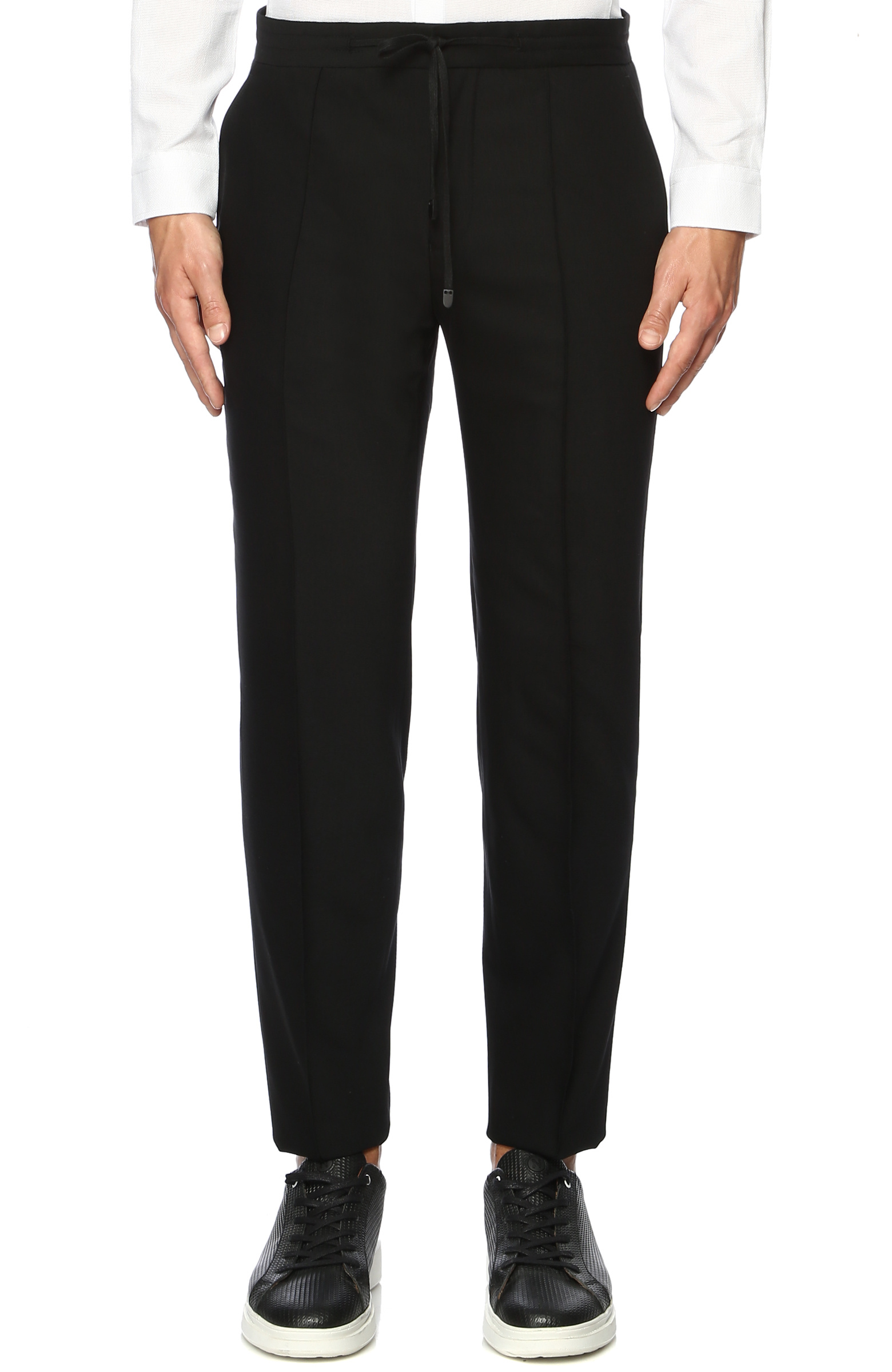 Slim Fit Siyah Pantolon