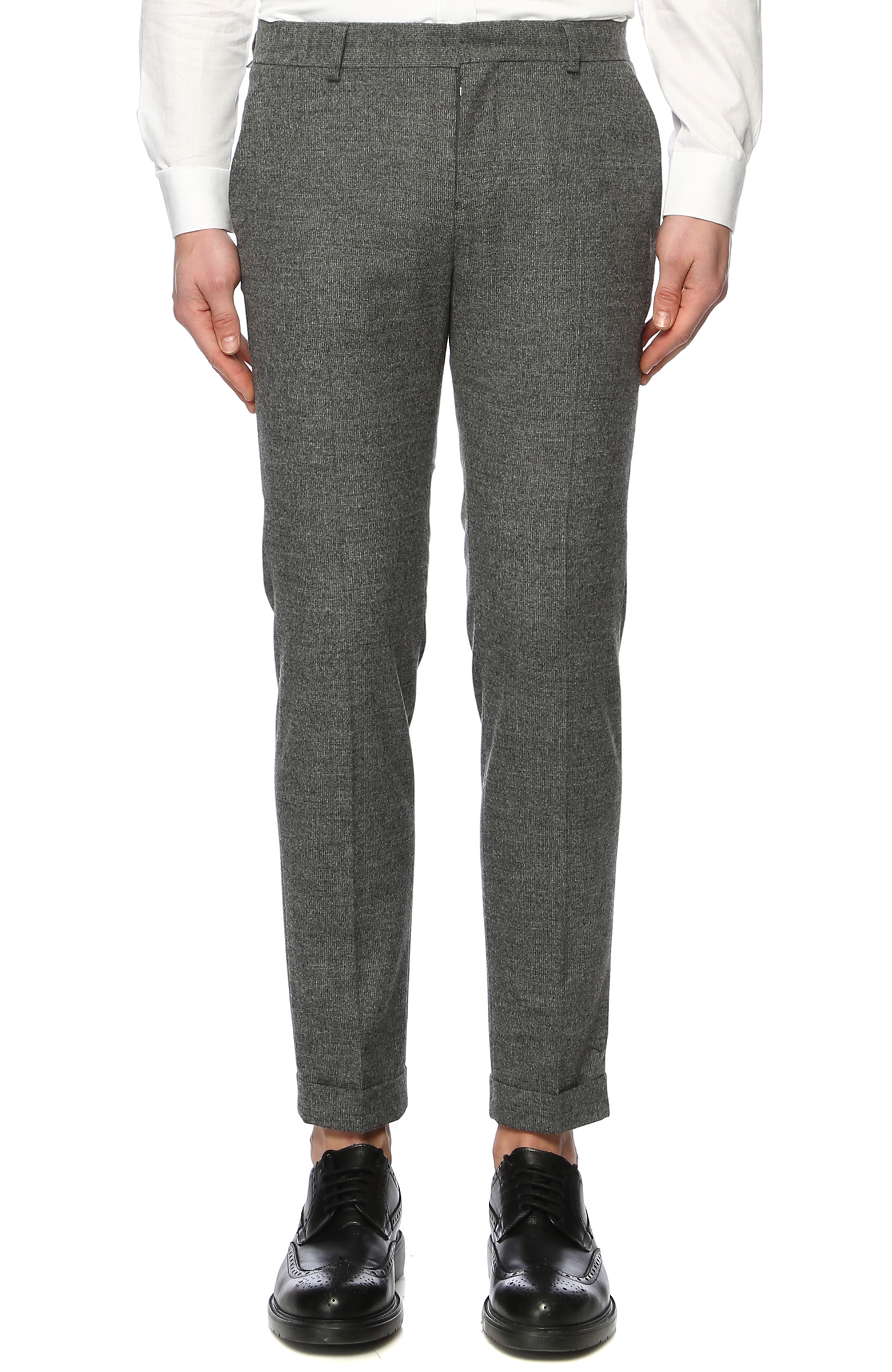 Slim Fit Antrasit Pantolon