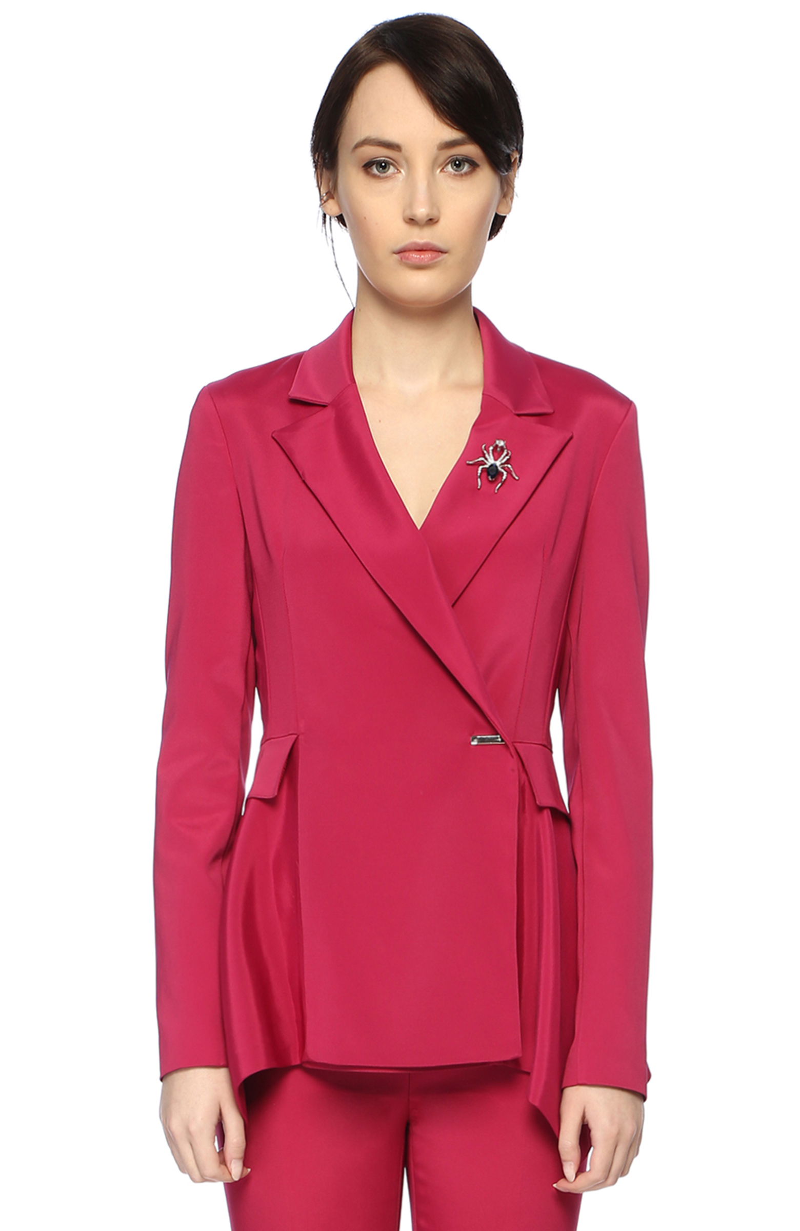 Slim Fit Pembe Ceket Slim Fit Pembe Ceket