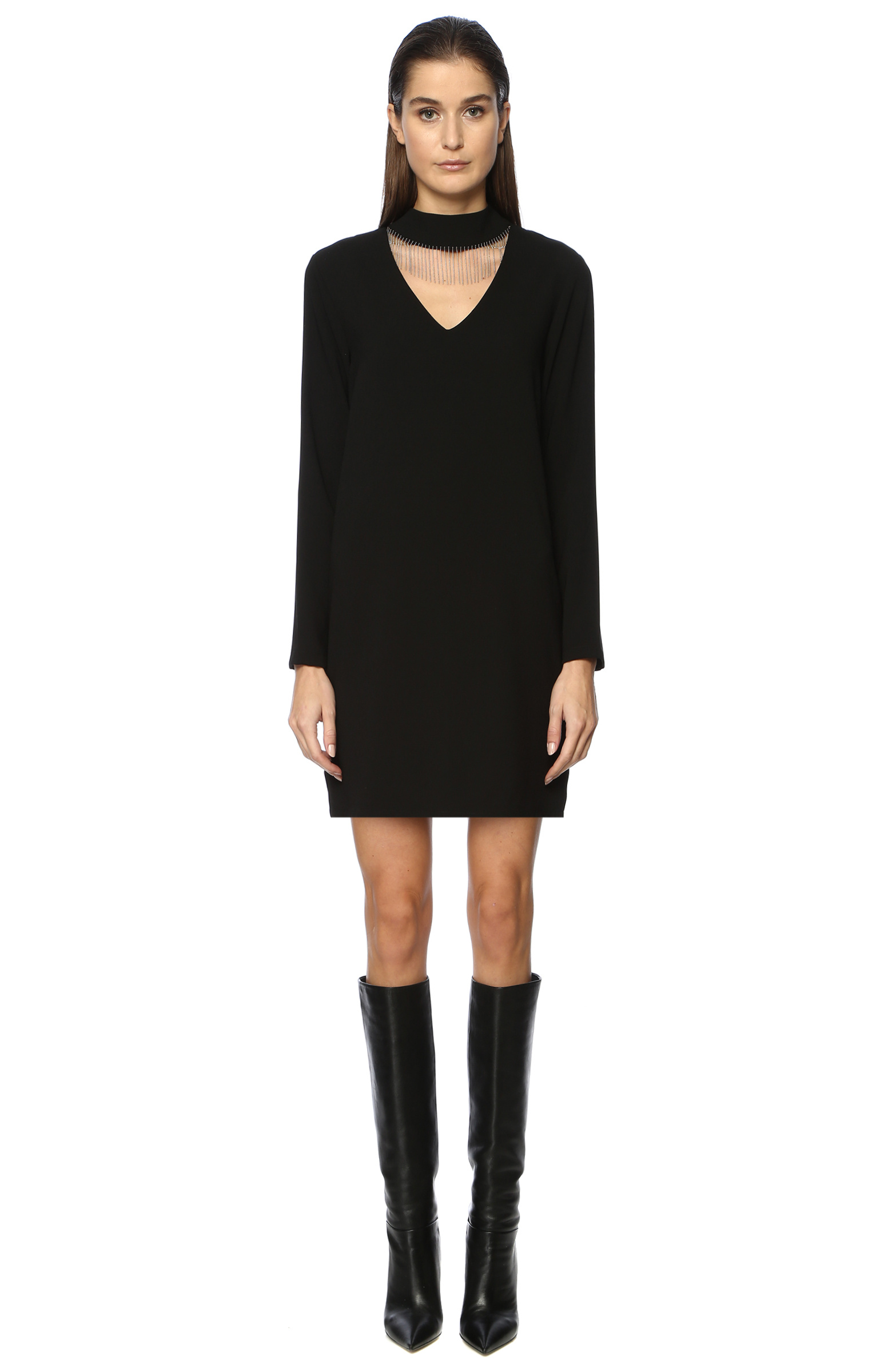 Mini Boy Siyah Elbise