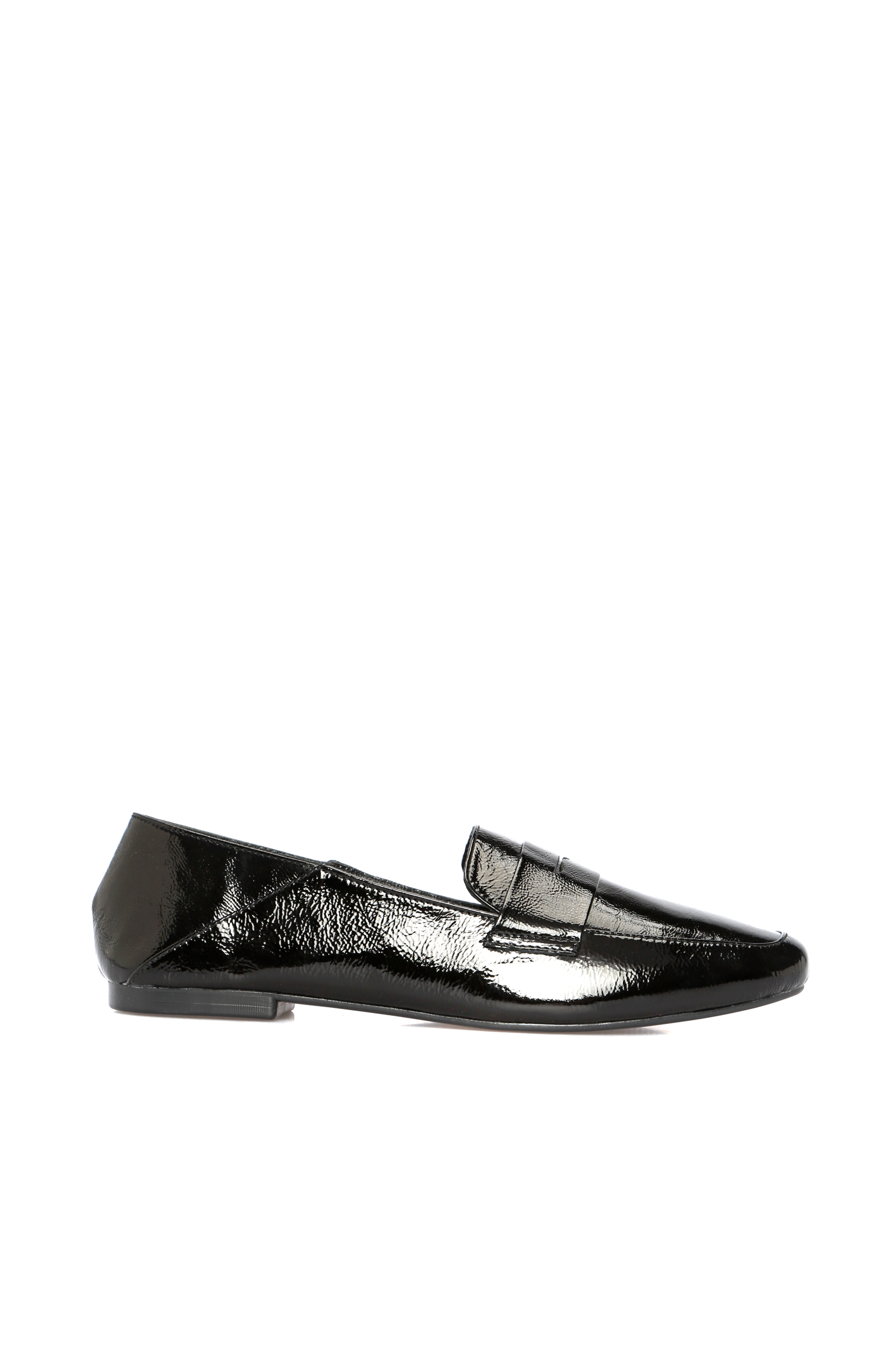 Siyah Rugan Kadın Loafer Siyah Rugan Kadın Loafer