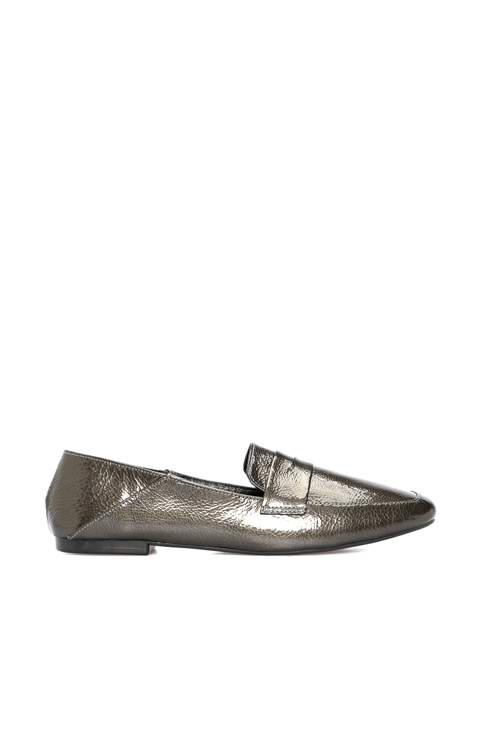 Kurşun Rugan Kadın Loafer Kurşun Rugan Kadın Loafer
