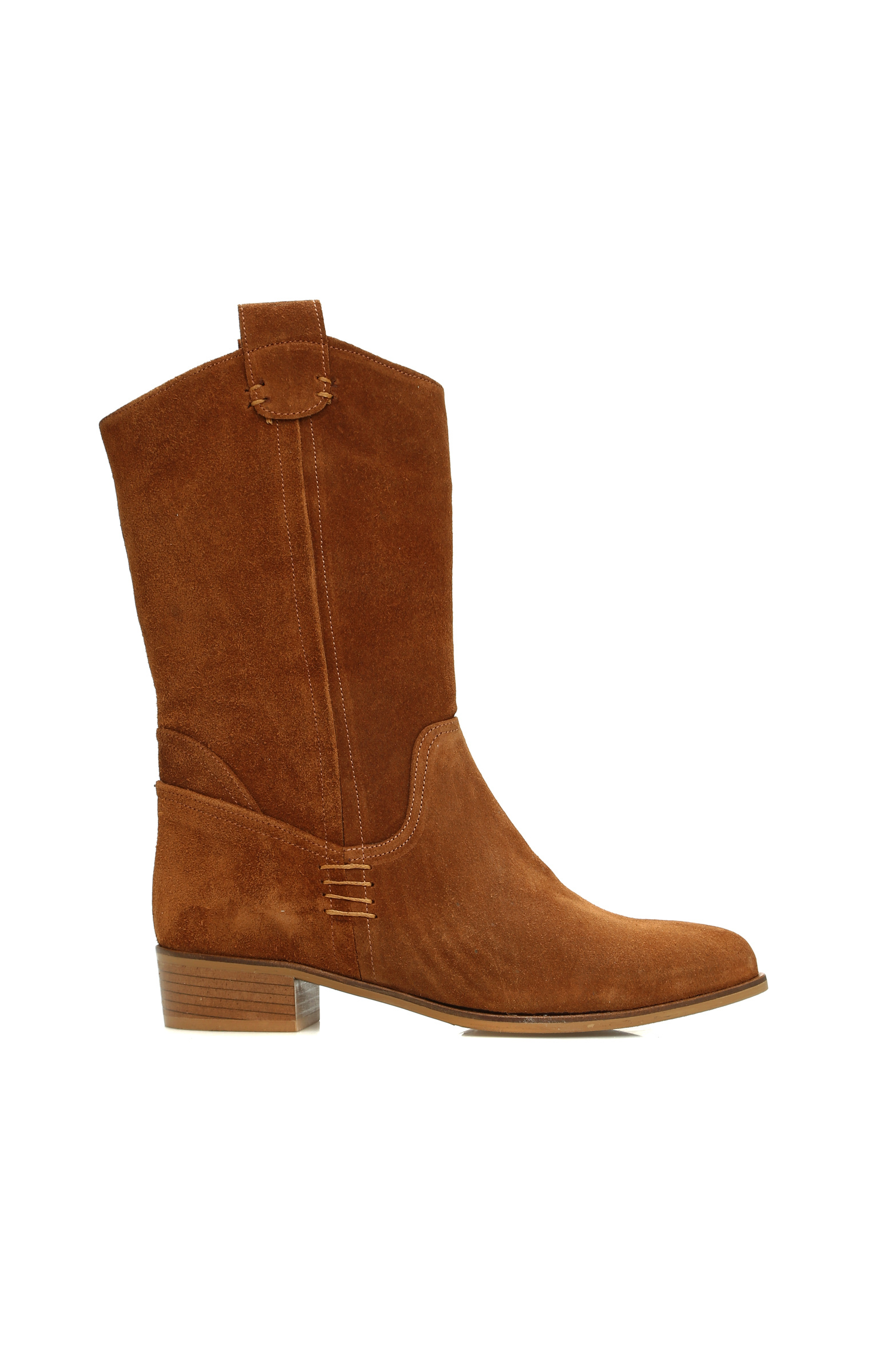 Taba Süet Kadın Çizme