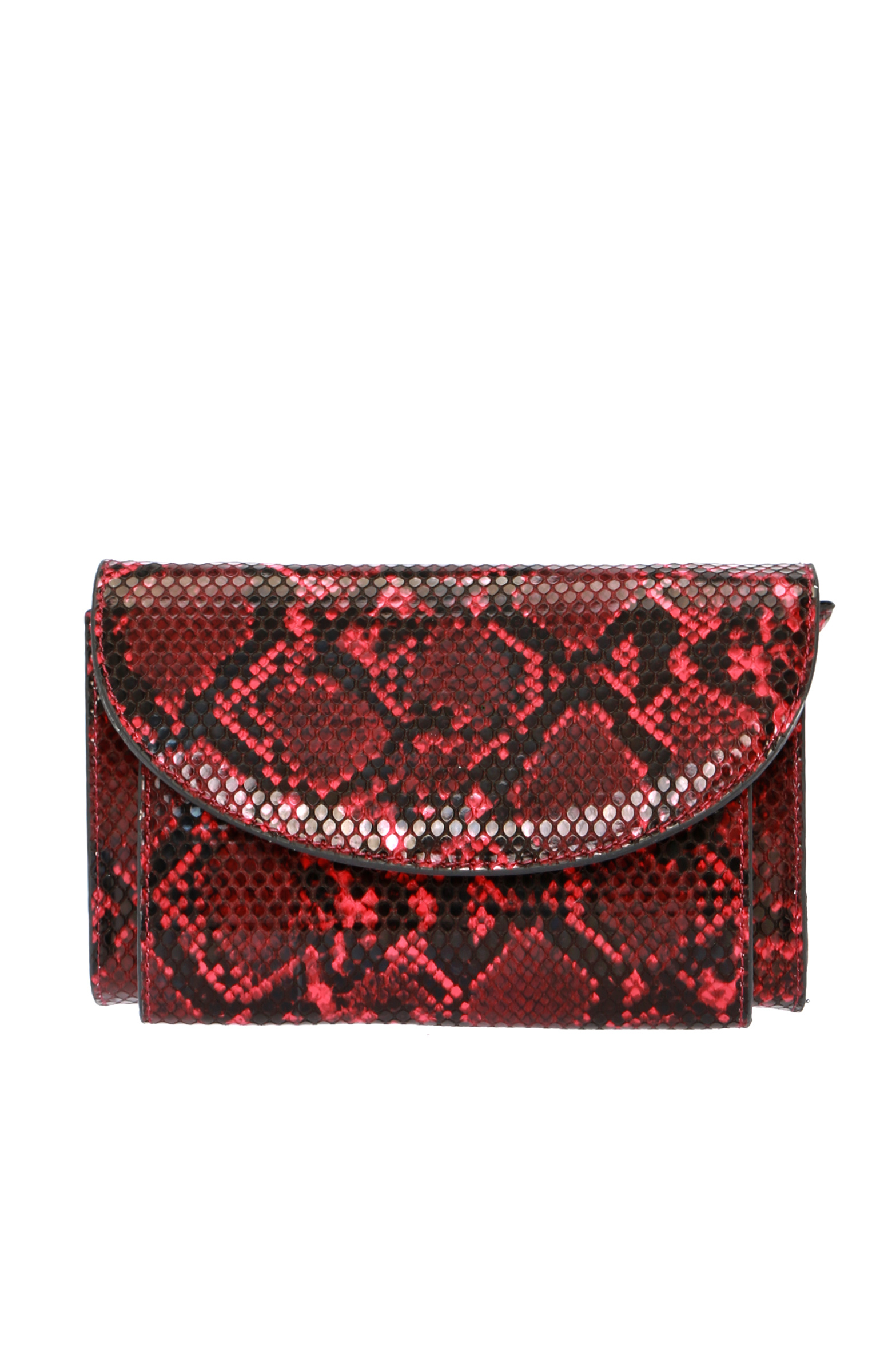 Kırmızı Kadın Postacı Çantası