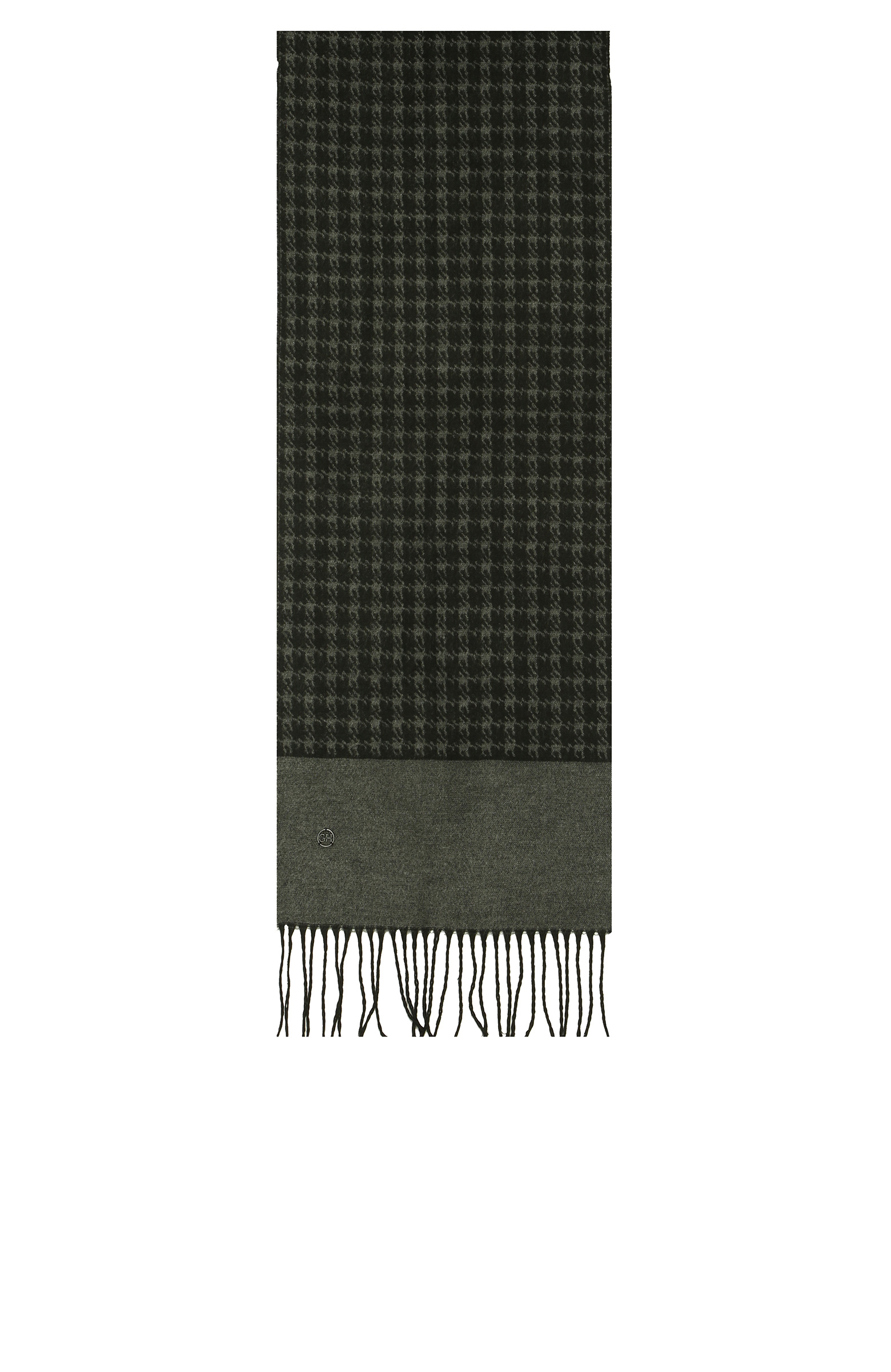 Desenli Gri Erkek Atkı