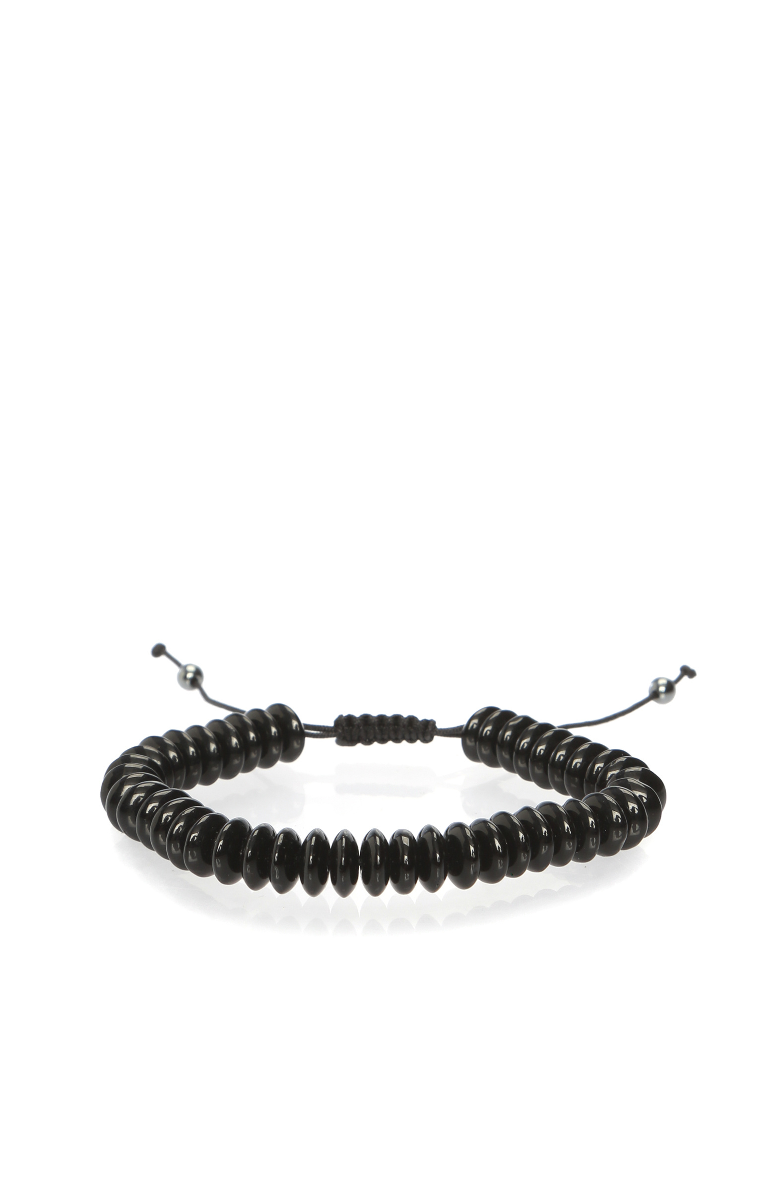 Sİyah Boncuklu Erkek Bileklik Sİyah Boncuklu Erkek Bileklik