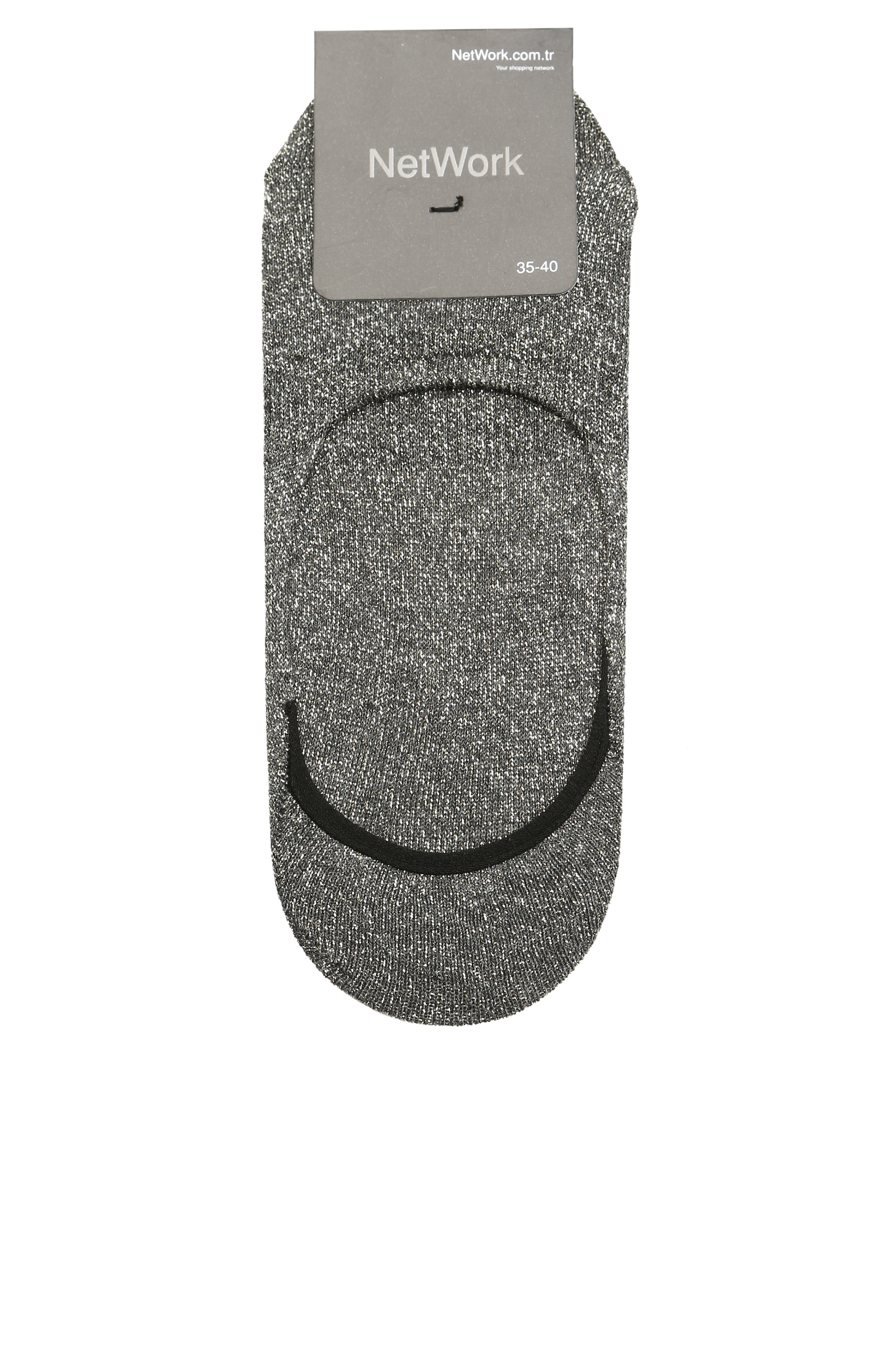 Koyu Gri Kadın Çorap