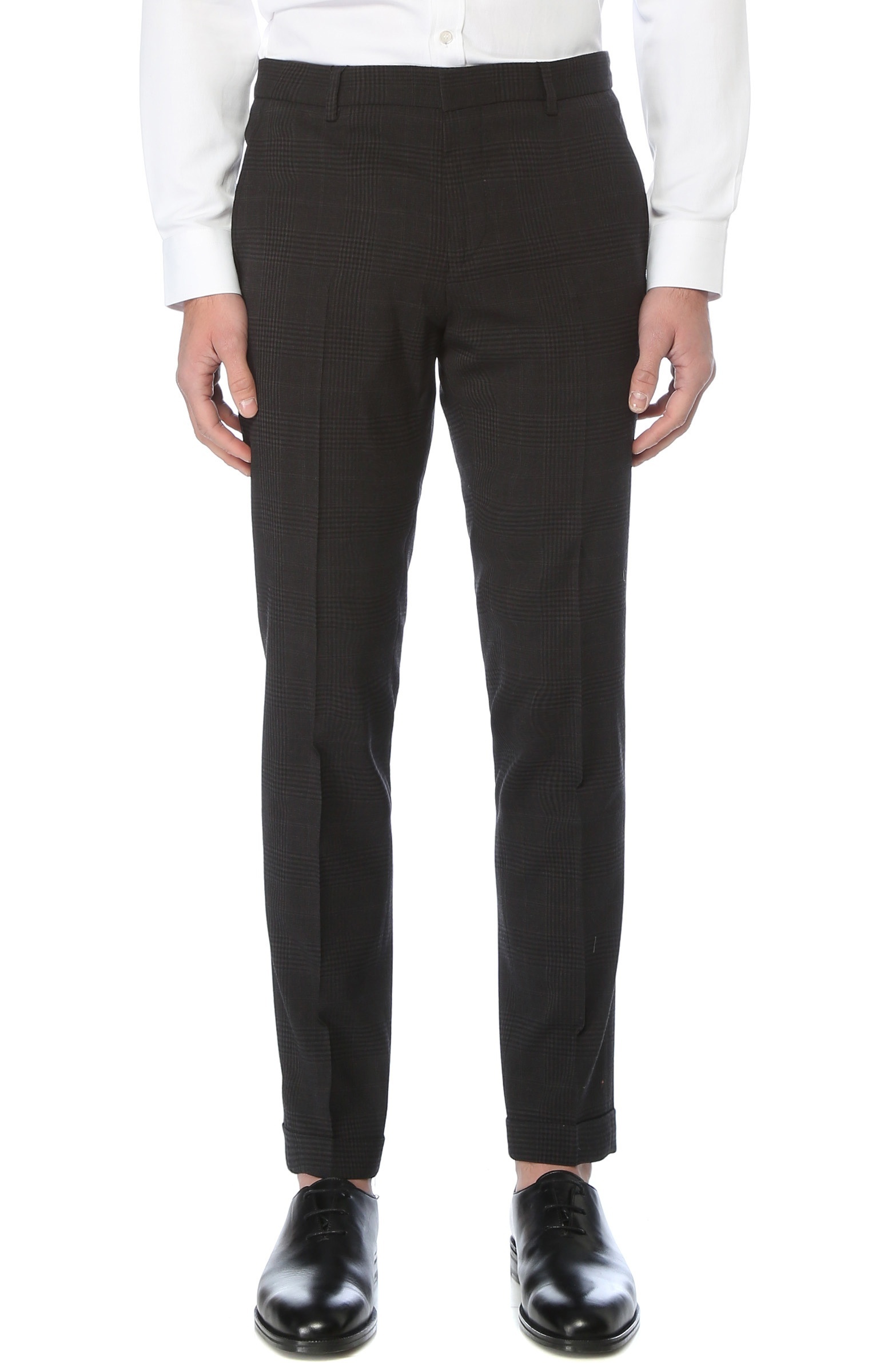 Siyah Ekose Pantolon