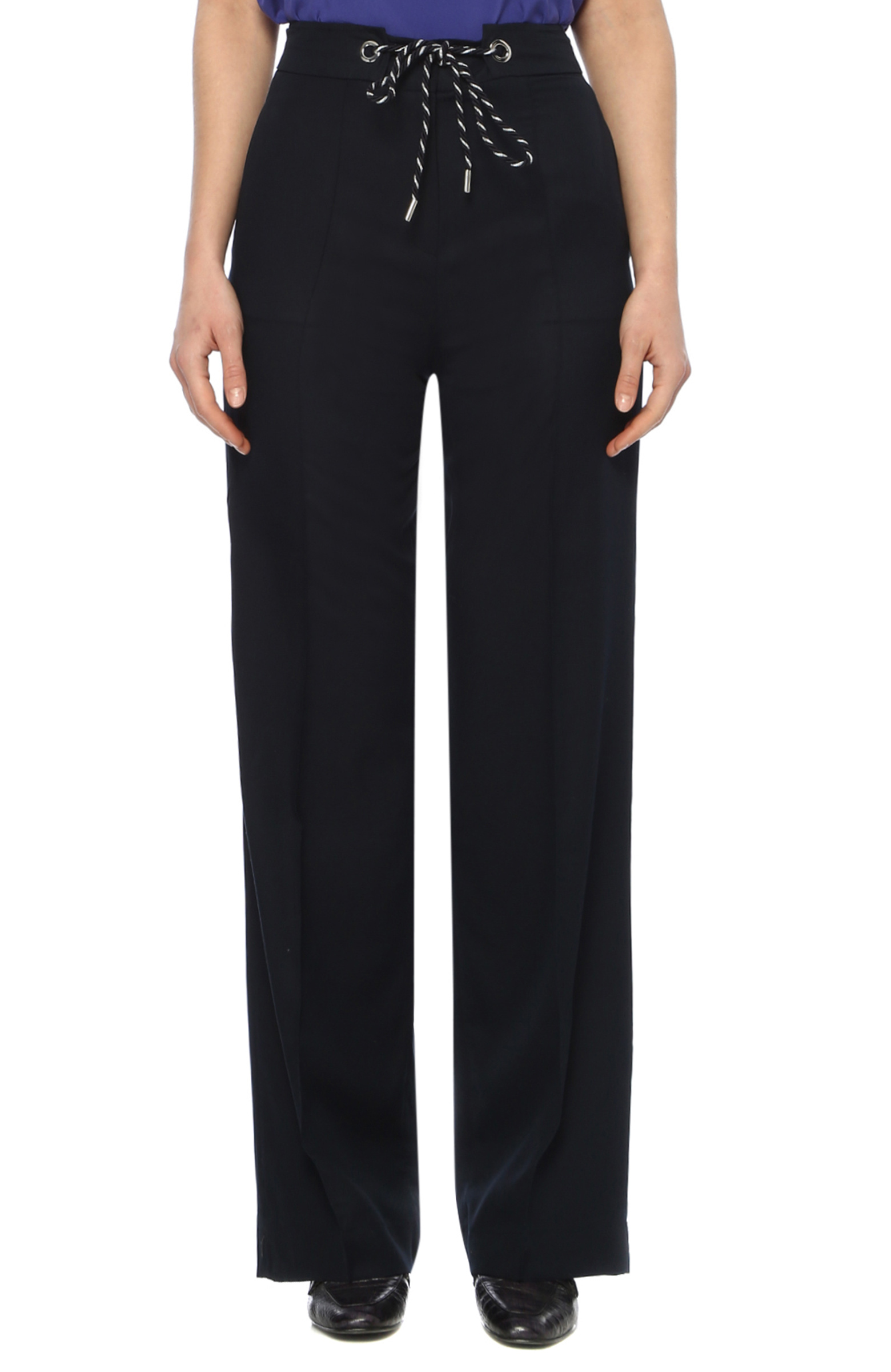 Slim Fit Lacivert Bol Paça Pantolon