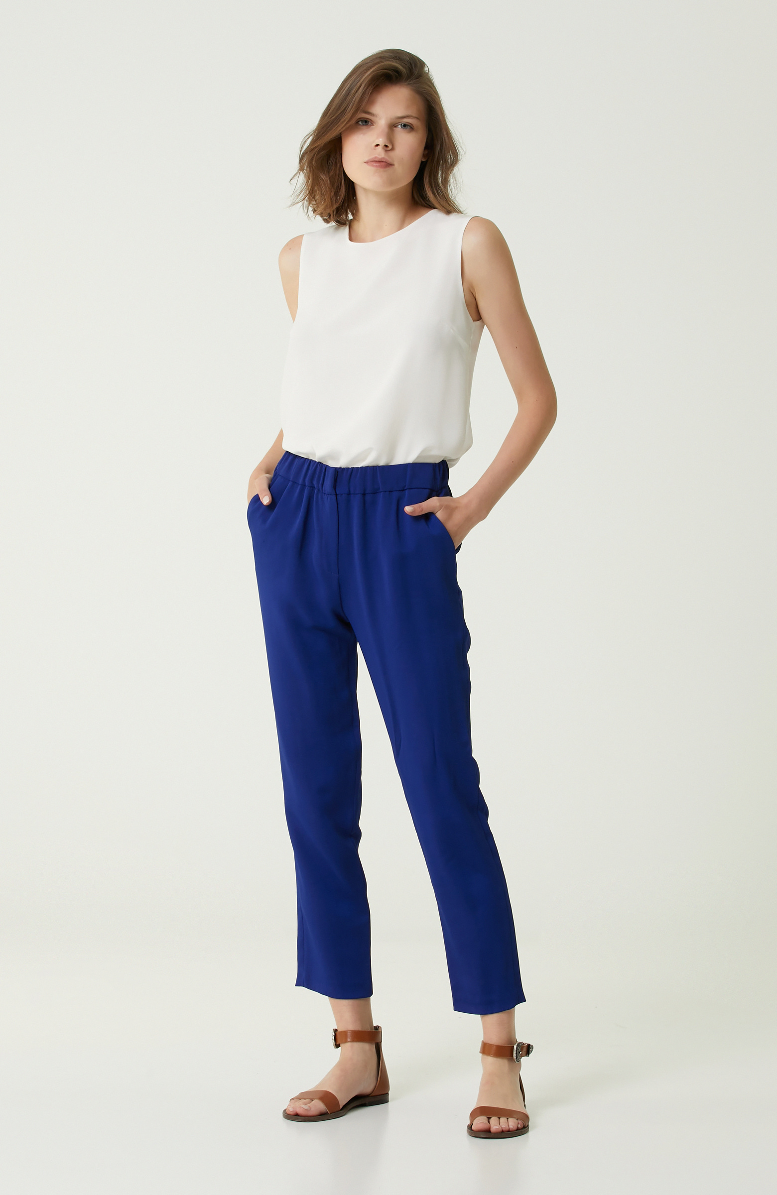 Regular Fit Saks Pantolon Regular Fit Saks Pantolon