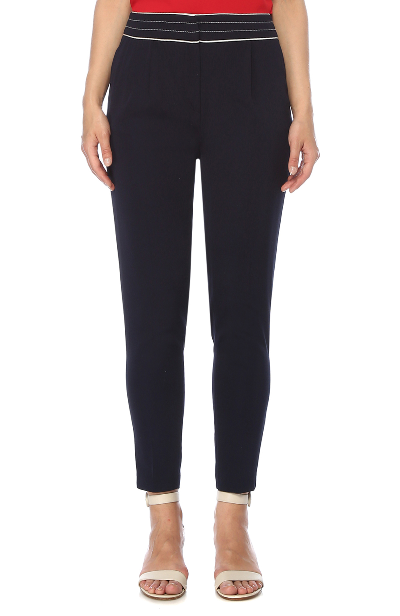 Regular Fit Lacivert Dar Paça Pantolon Regular Fit Lacivert Dar Paça Pantolon