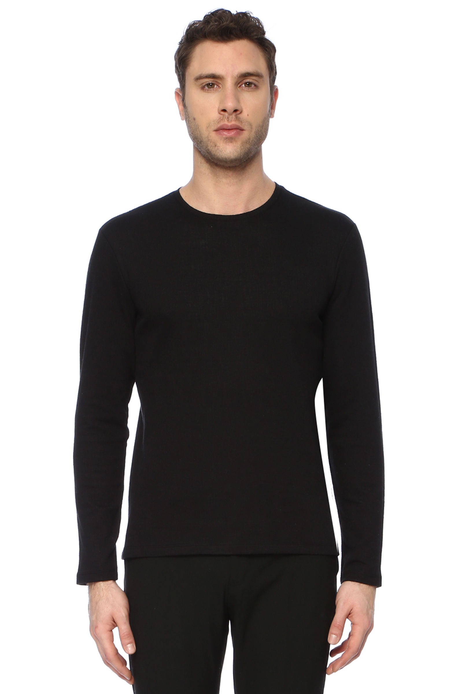 Siyah Basic Sweatshirt