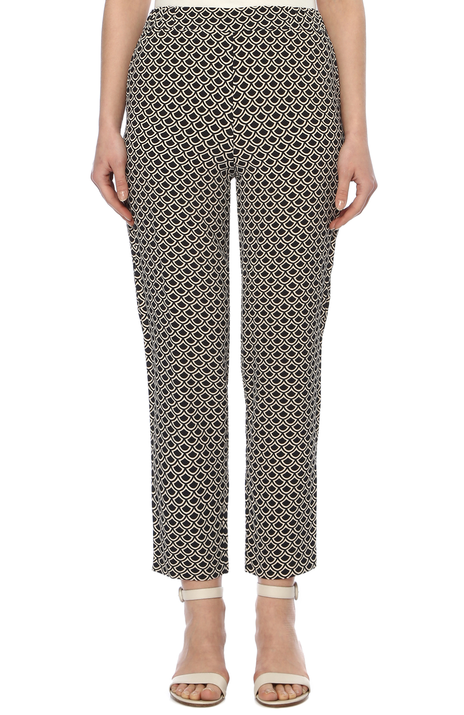 Regular Fit Desenli Pantolon