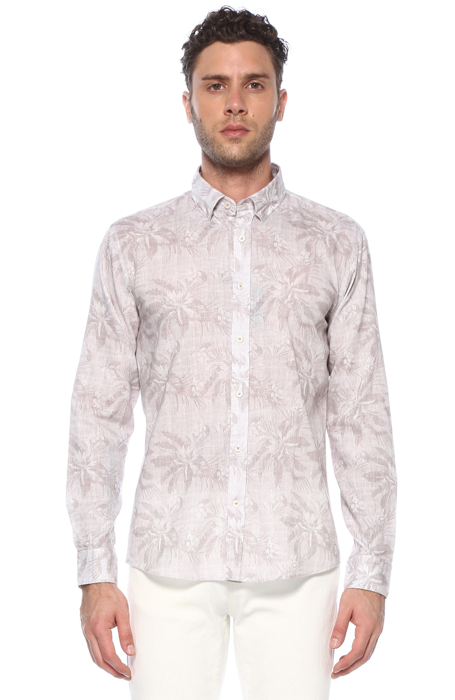 Vizon Desenli Gömlek