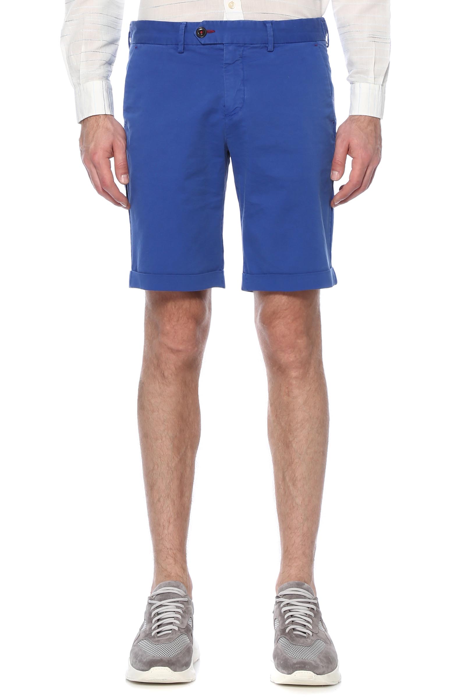 Mavi Normal Bel Şort