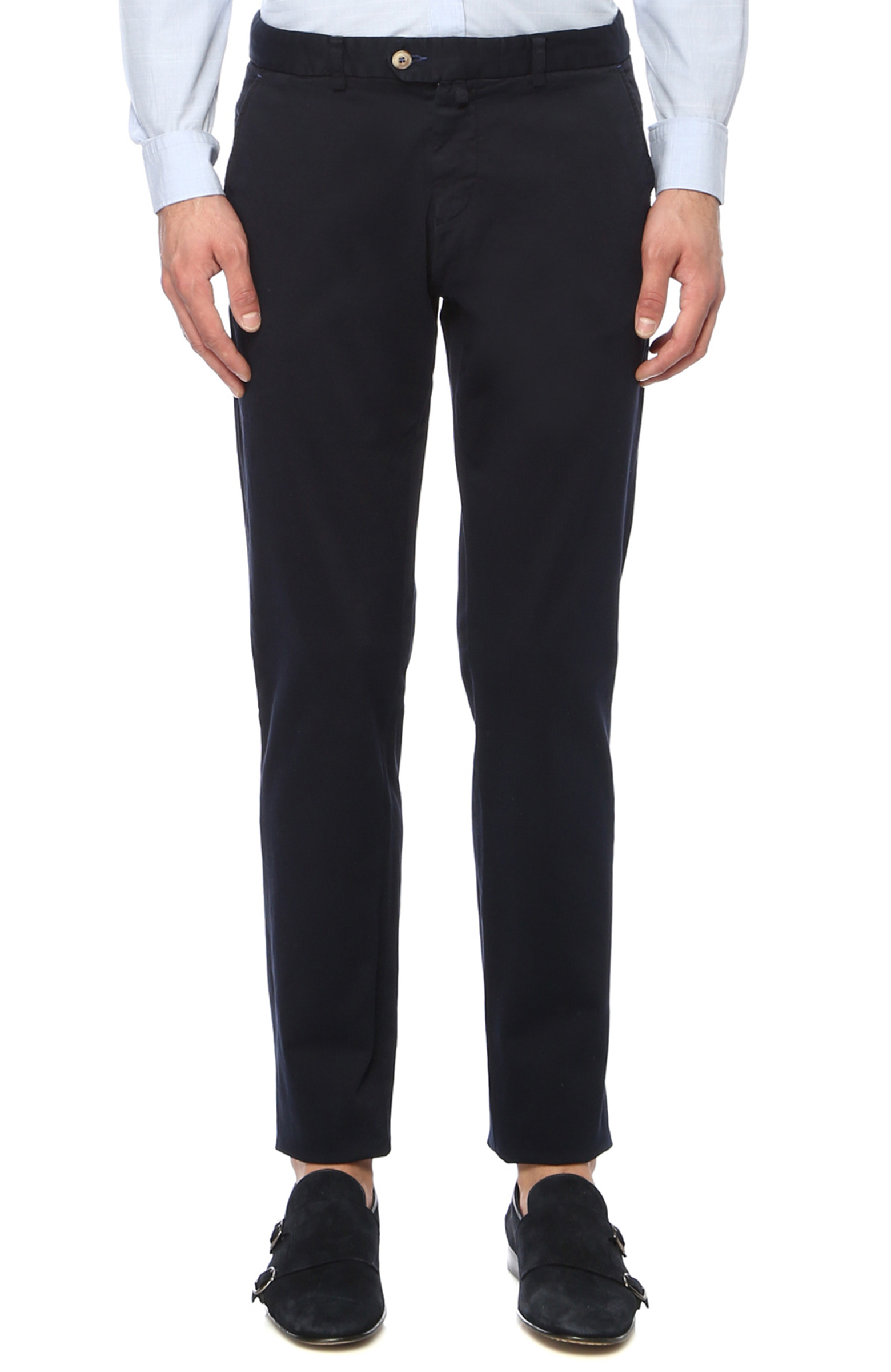 Slim Fit Lacivert Pantolon