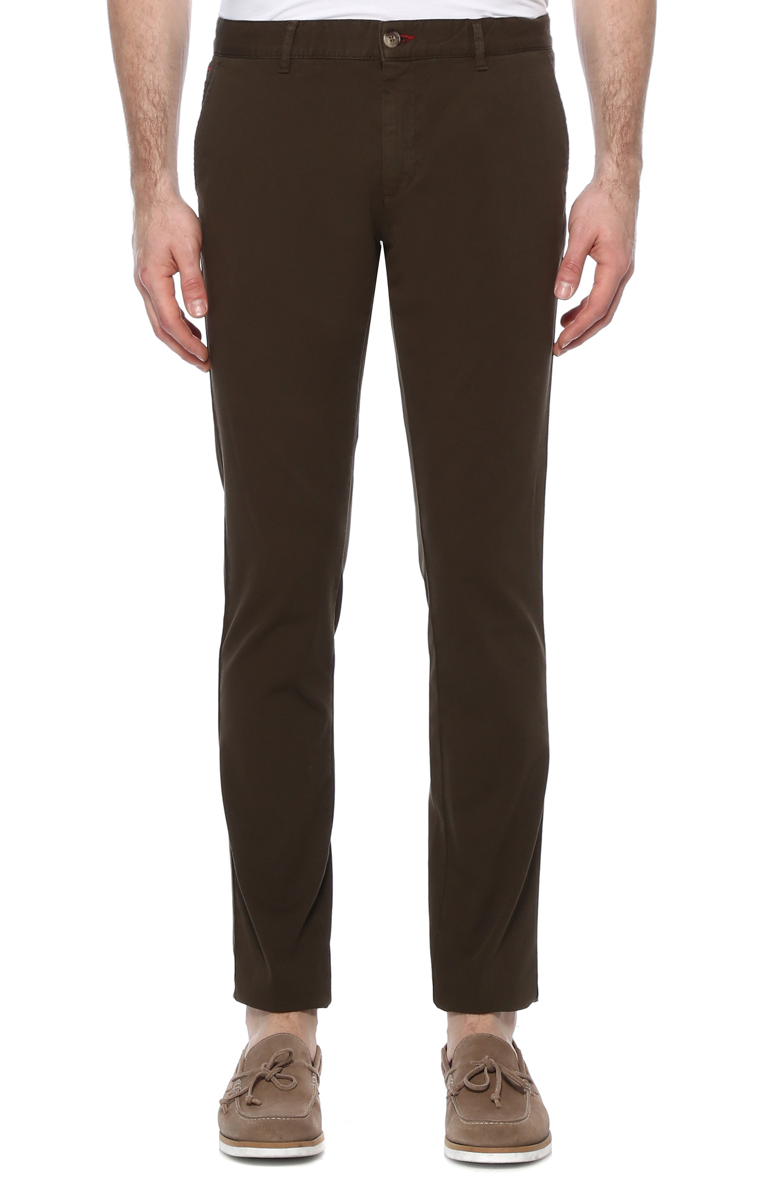 Slim Fit Haki Normal Bel Desenli Casual Pantolon Slim Fit Haki Normal Bel Desenli Casual Pantolon