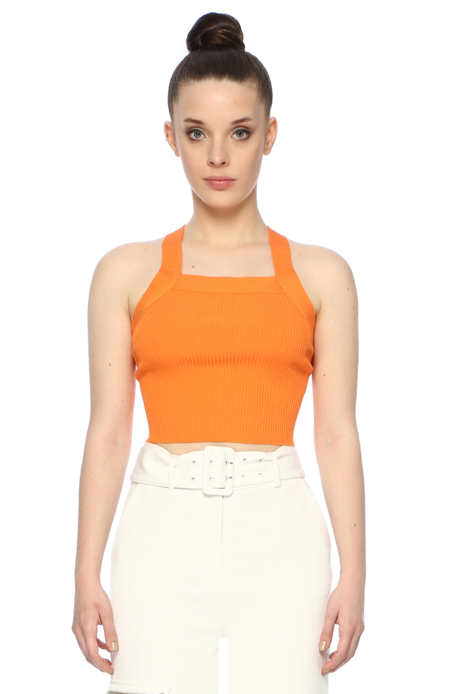 Turuncu Bağlamalı Atlet Turuncu Bağlamalı Atlet