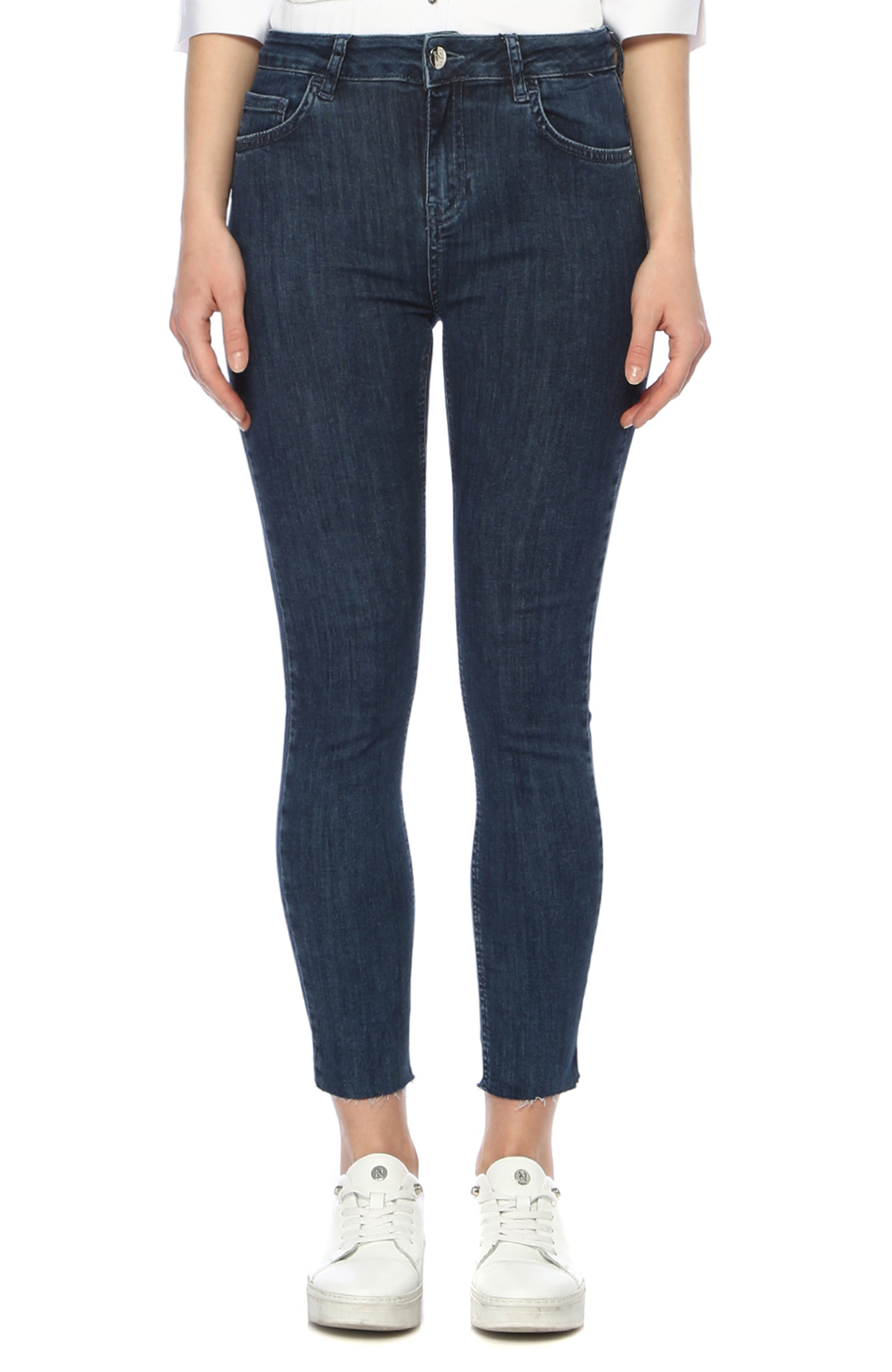Mavi Normal Bel Skinny Jean Pantolon Mavi Normal Bel Skinny Jean Pantolon