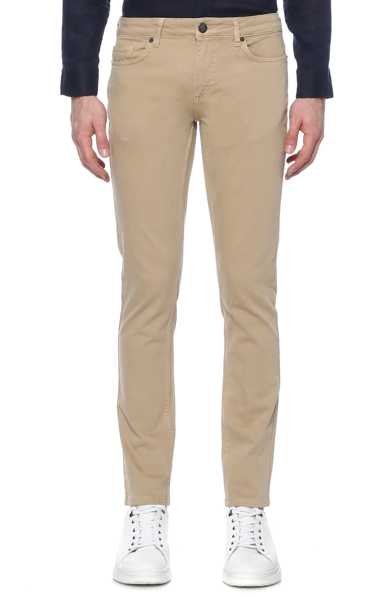 Slim Fit Vizon Normal Bel Casual Pantolon Slim Fit Vizon Normal Bel Casual Pantolon