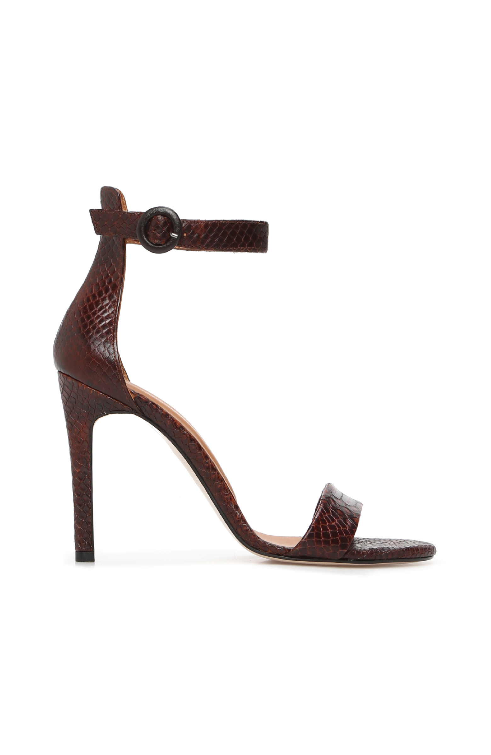 Kroko Taba Kadın Sandalet