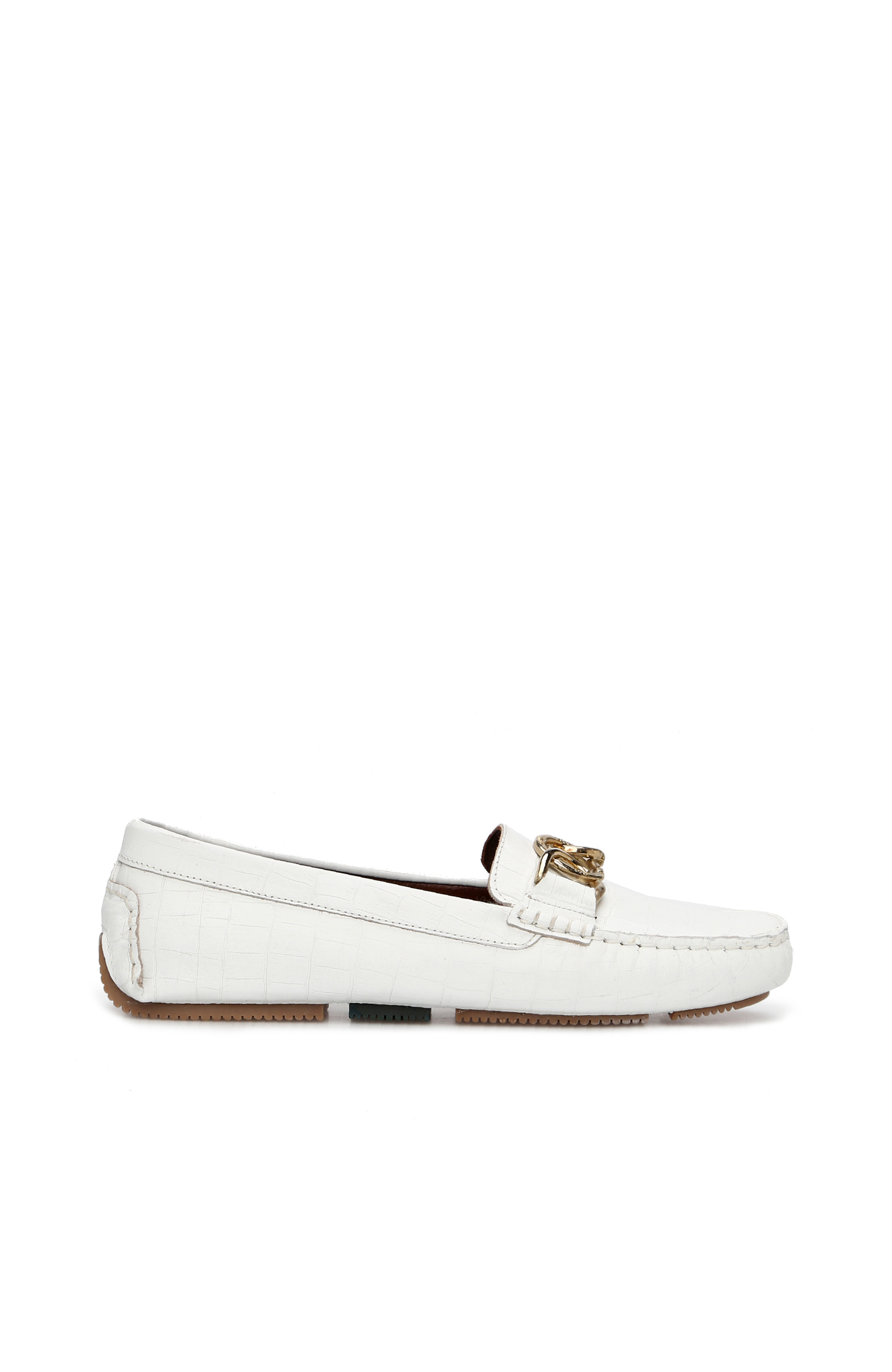 Kroko Beyaz Kadın Loafer Kroko Beyaz Kadın Loafer
