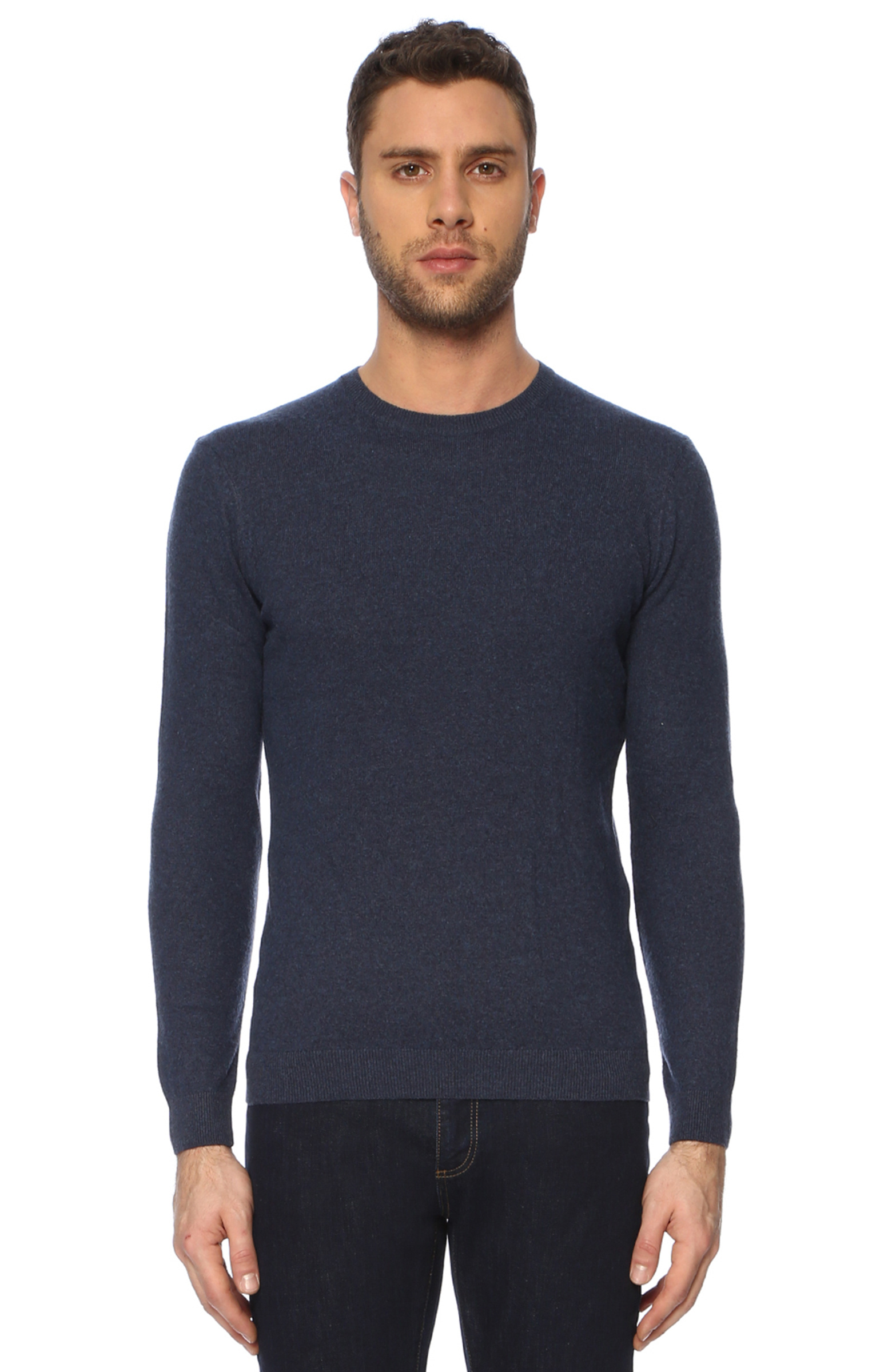 Bisiklet Yaka Indigo Kazak Bisiklet Yaka Indigo Kazak