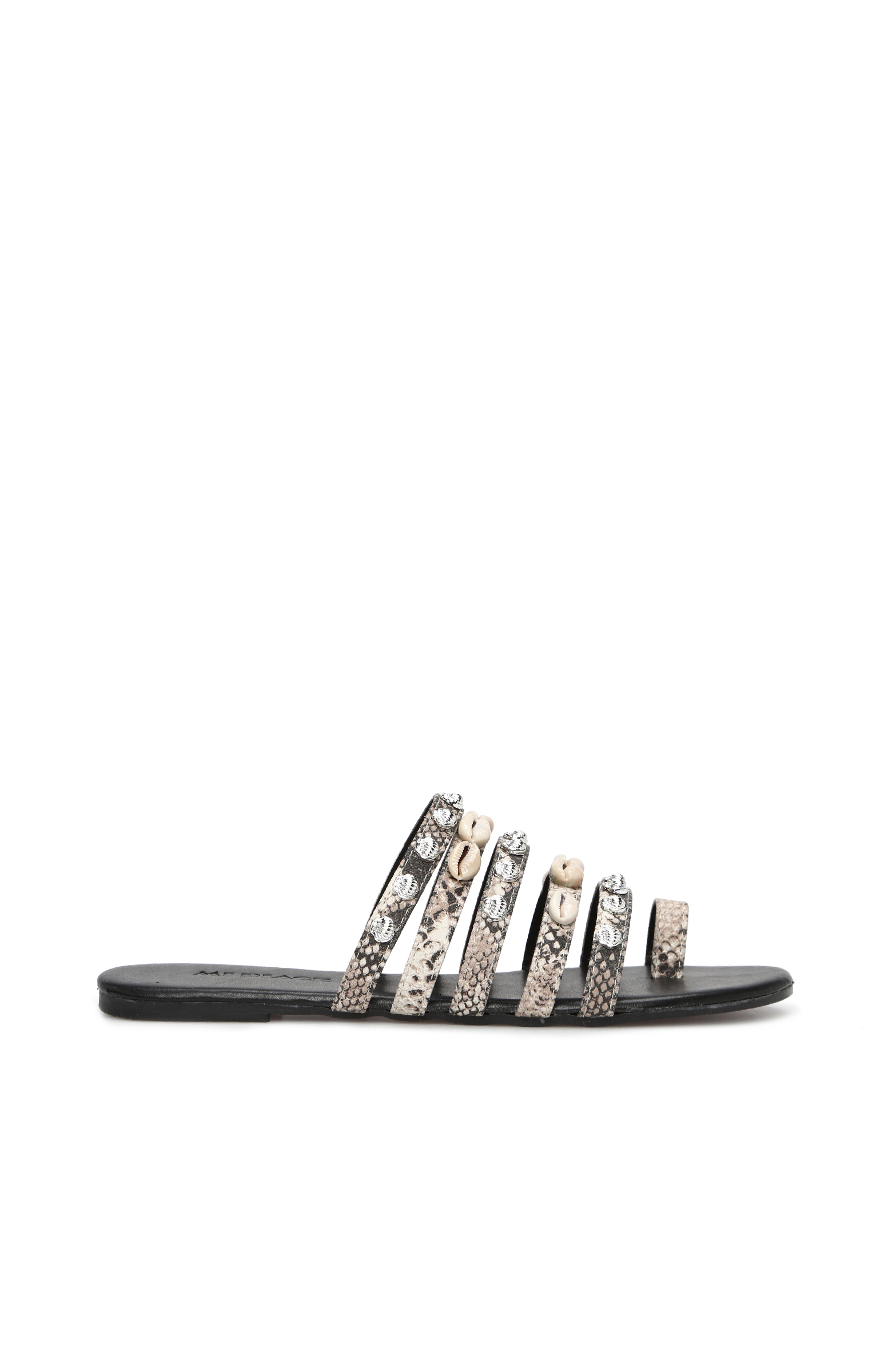 Yılan Baskı Vizon Kadın Terlik Yılan Baskı Vizon Kadın Terlik