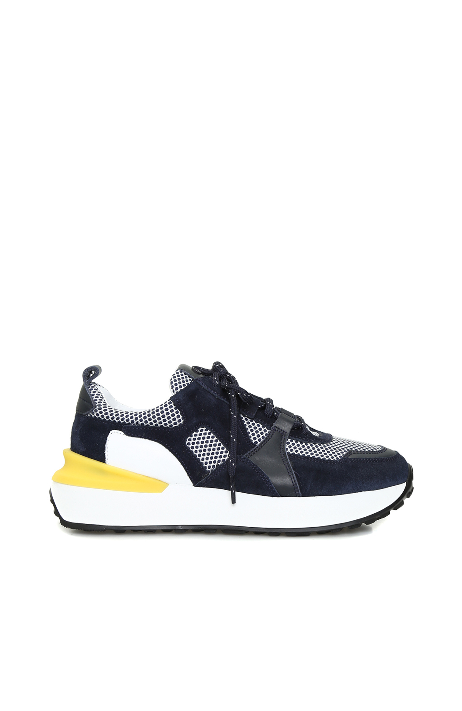 Lacivert Süet Kadın Sneaker