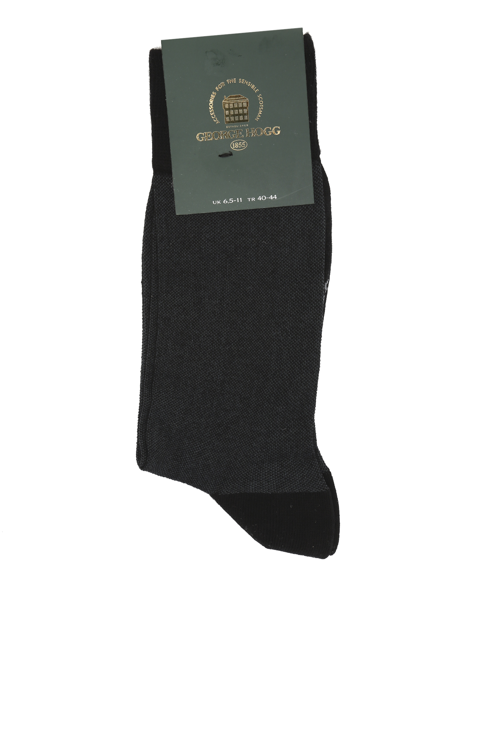 Siyah Erkek Bambu Çorap