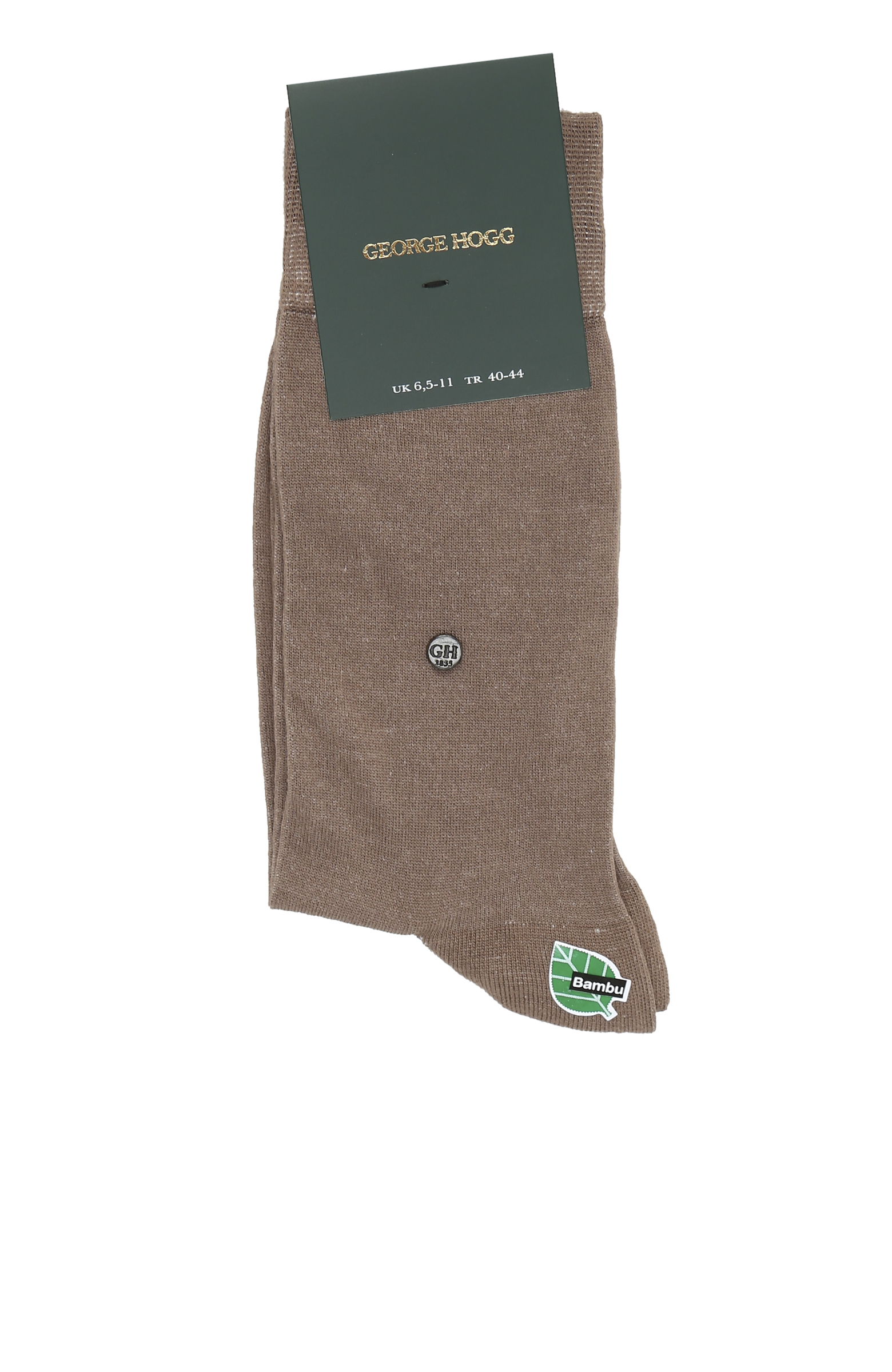 Bej Rengi Erkek Bambu Çorap