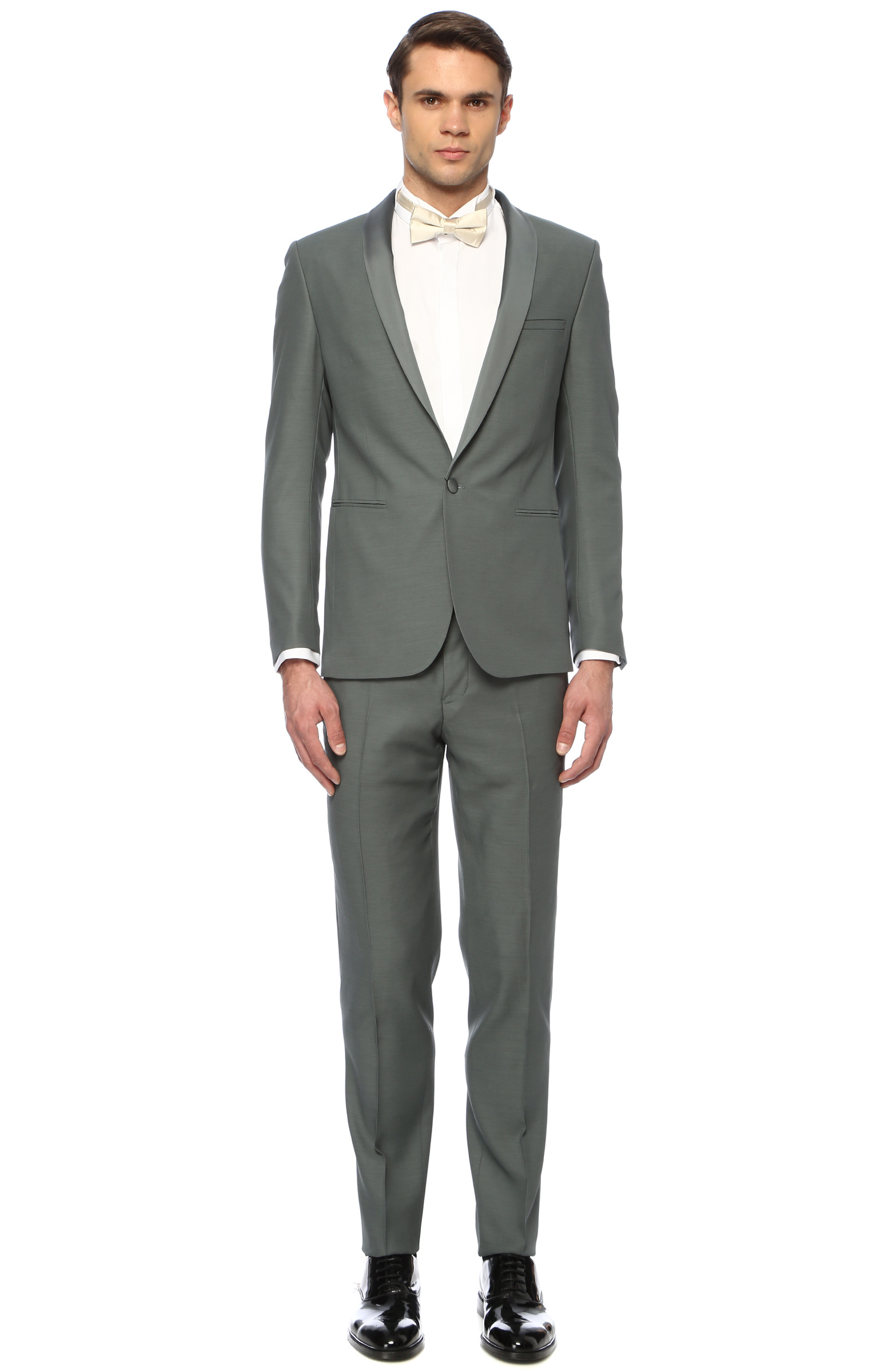 Yeşil Yün Smokin Takım