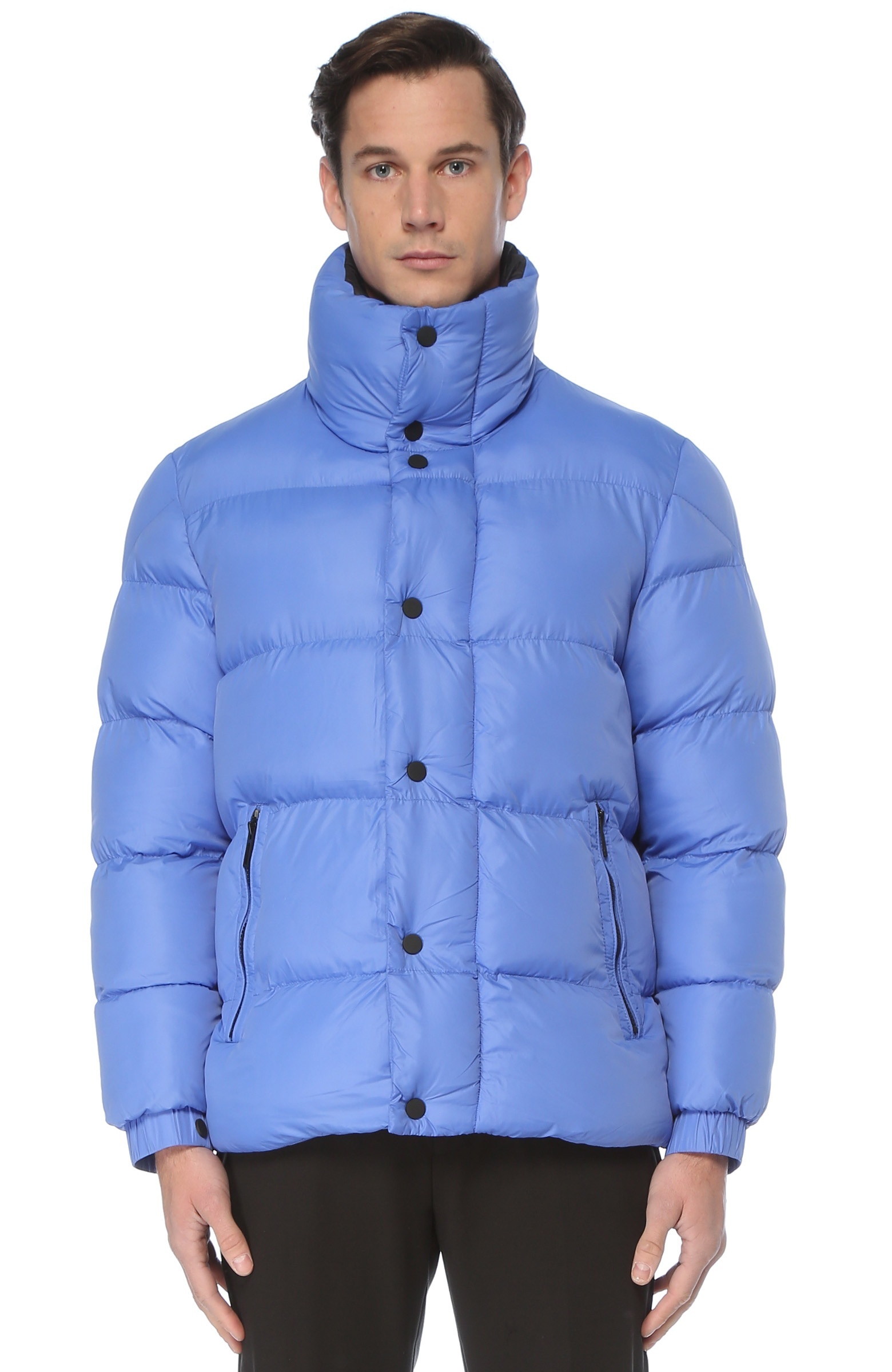 Mavi Hakim Yaka Mont