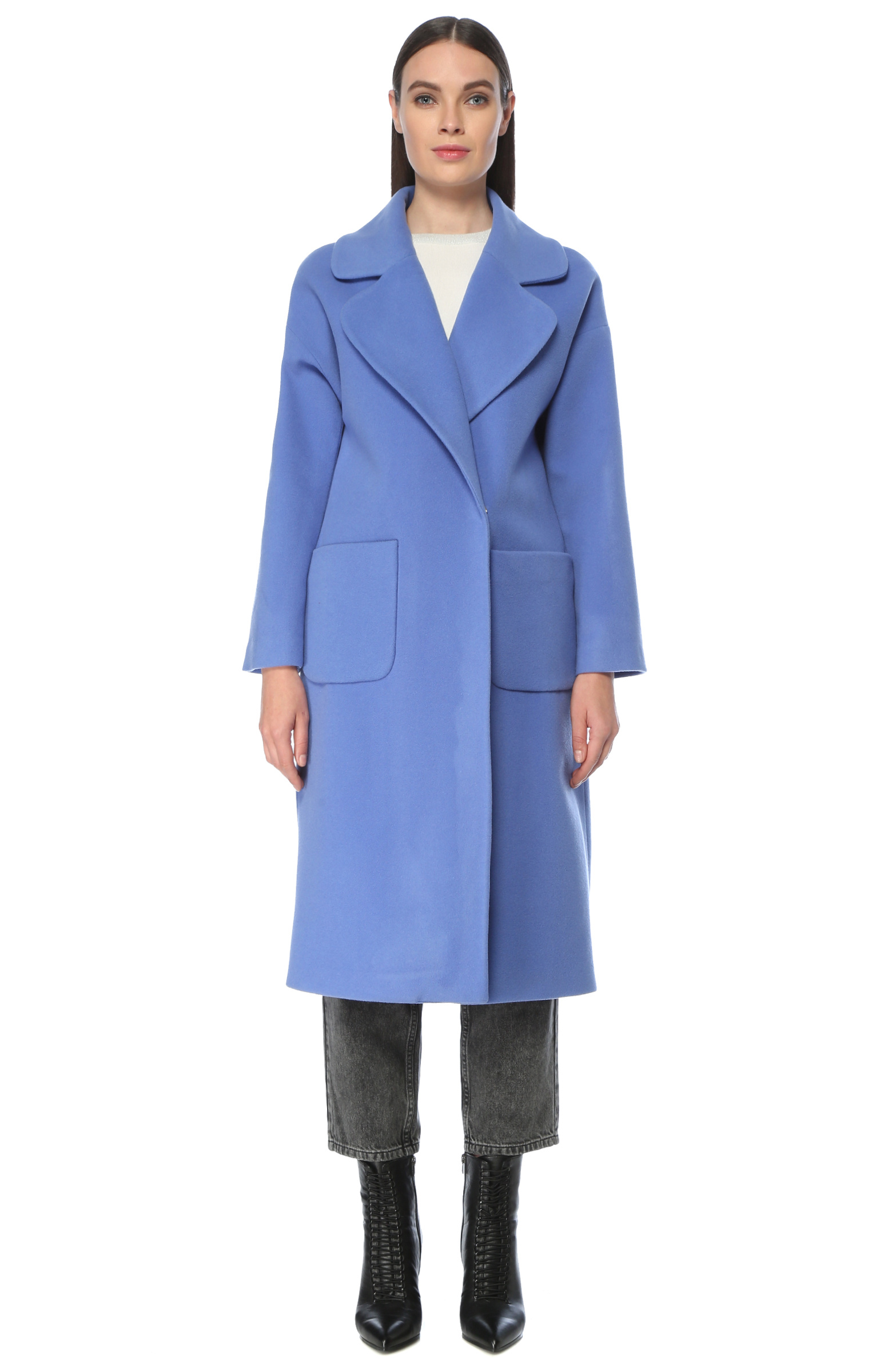 Regular Fit Mavi Palto