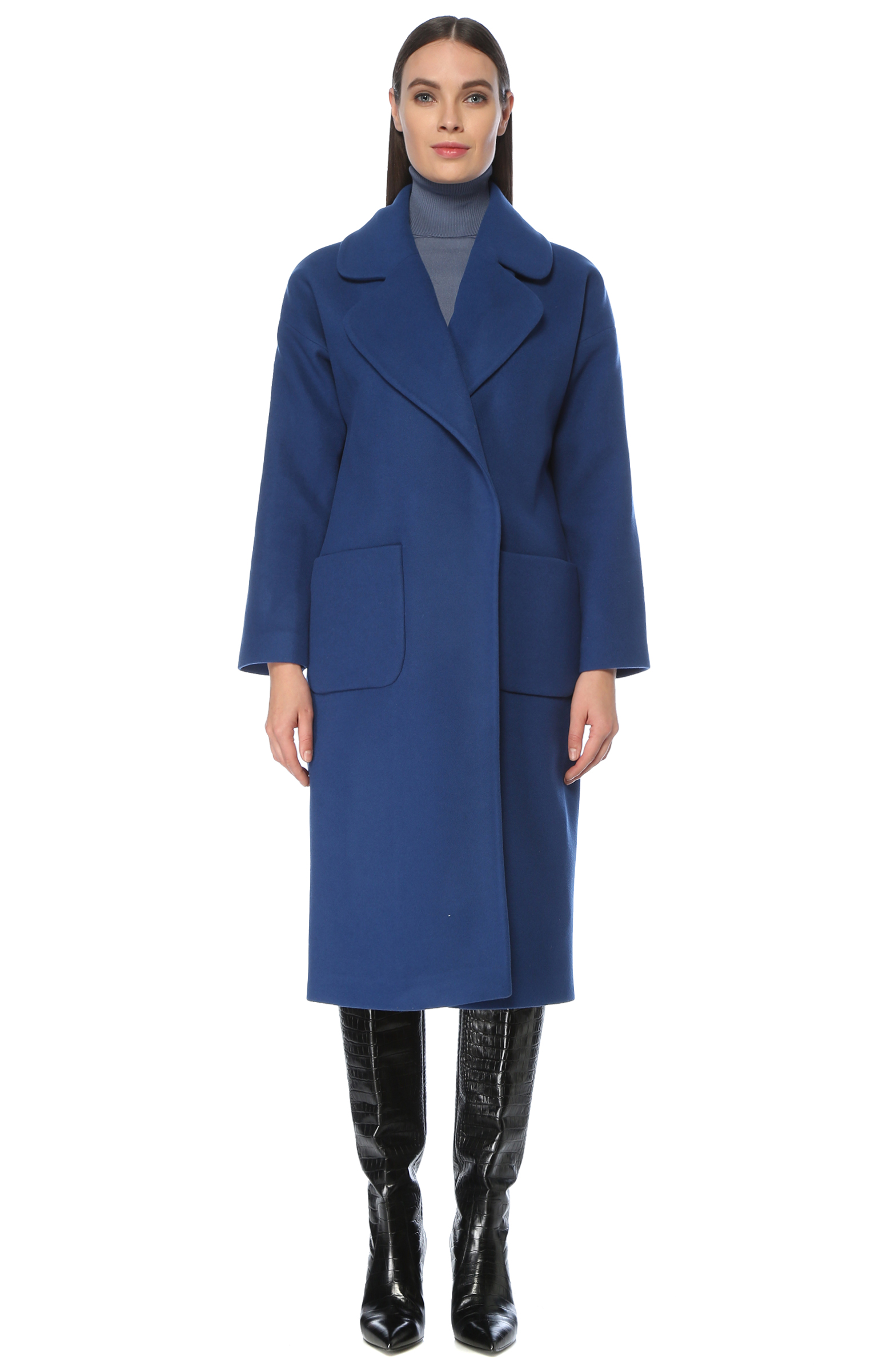 Regular Fit Lacivert Palto