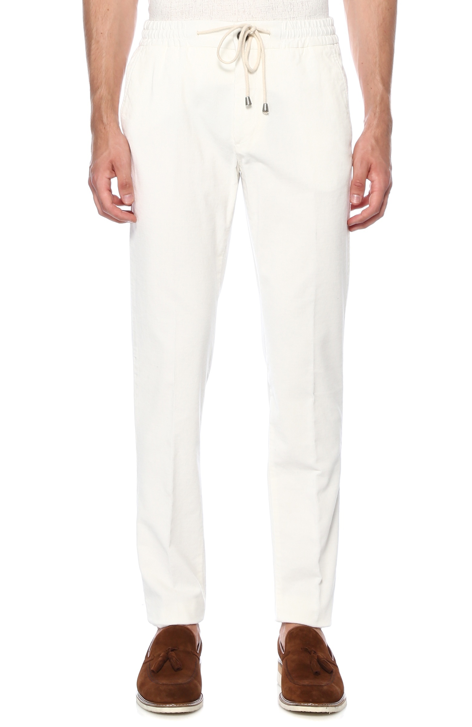 Ekru Jogger Pantolon