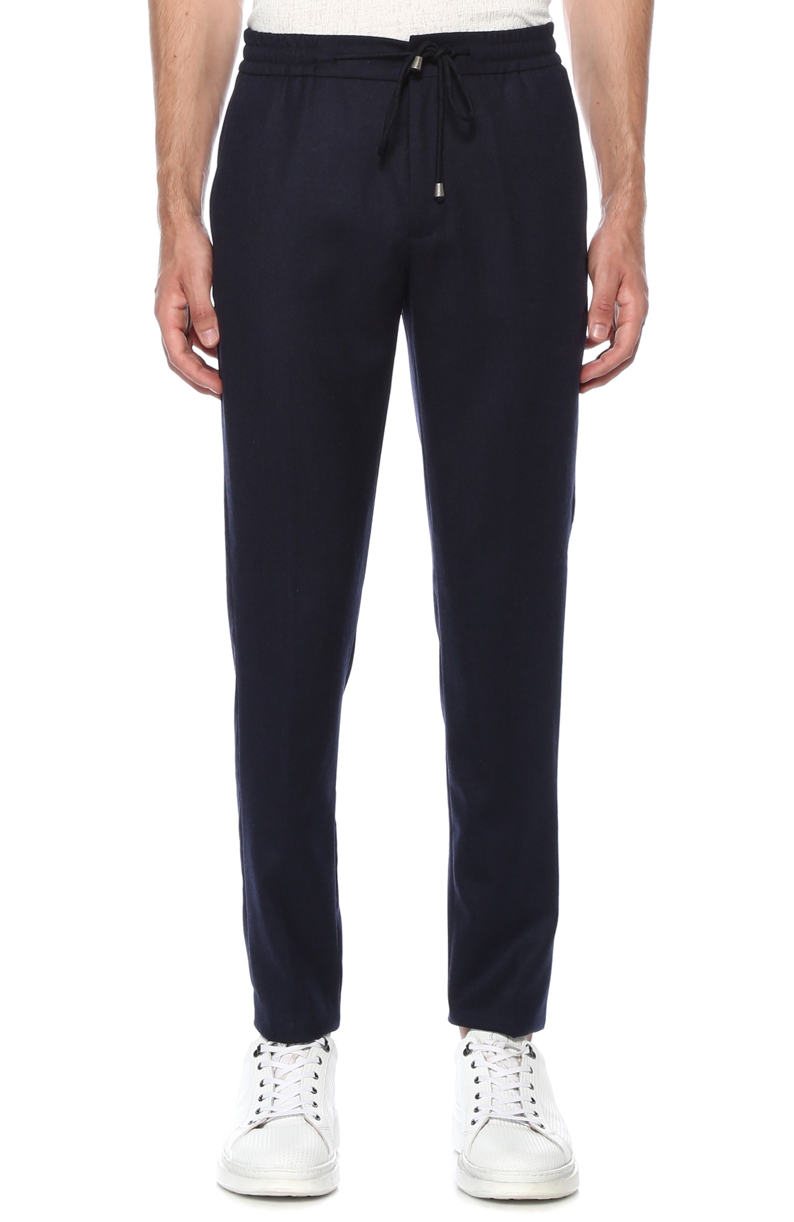 Lacivert Yün Jogger Pantolon Lacivert Yün Jogger Pantolon