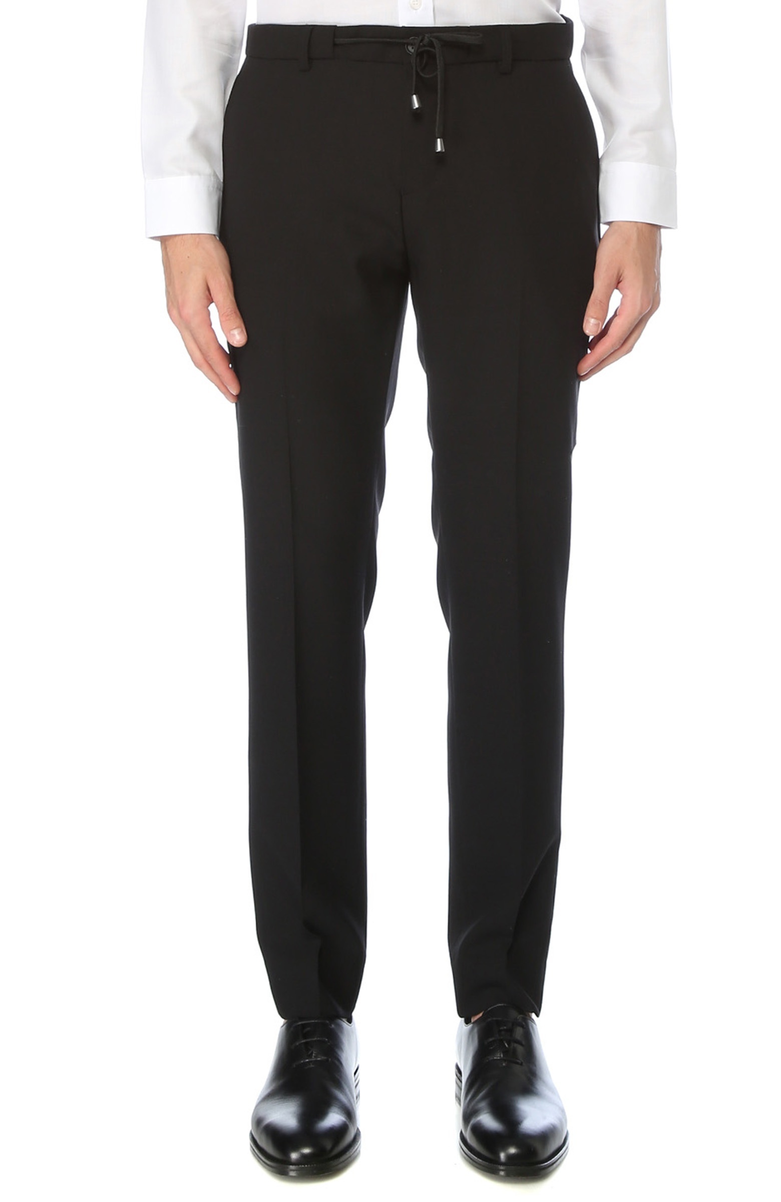 Siyah Jogger Yün Pantolon