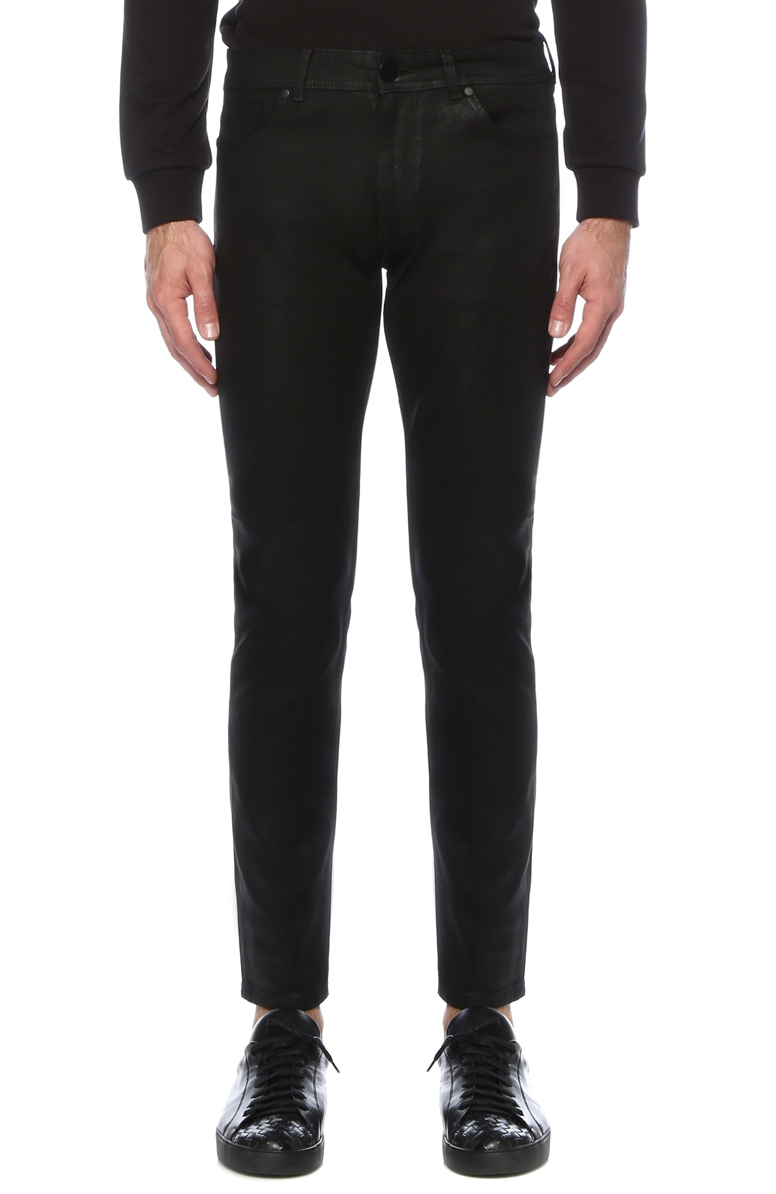 Slim Fit Siyah Jean Pantolon