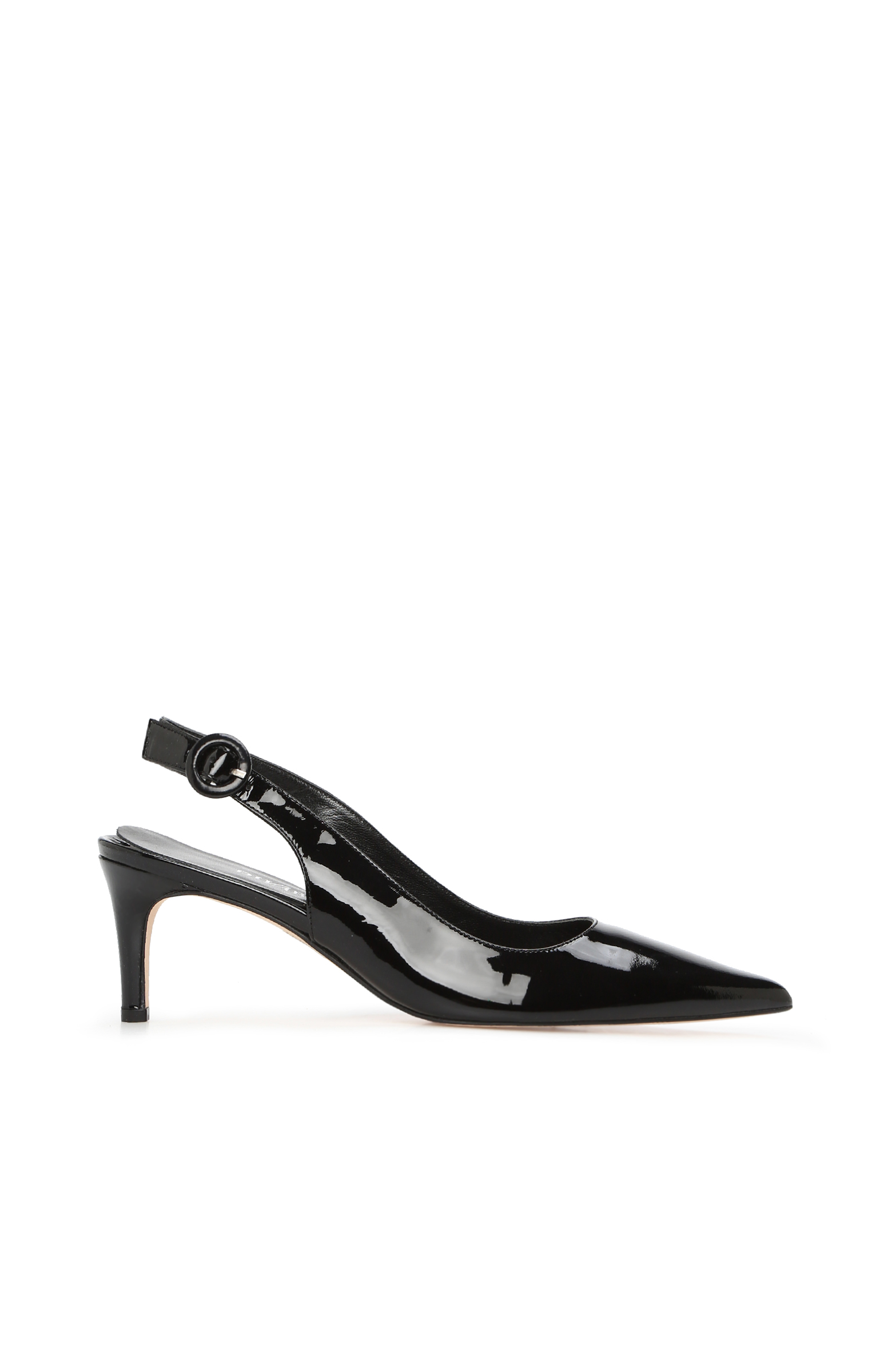Siyah Rugan Kadın Stiletto Siyah Rugan Kadın Stiletto