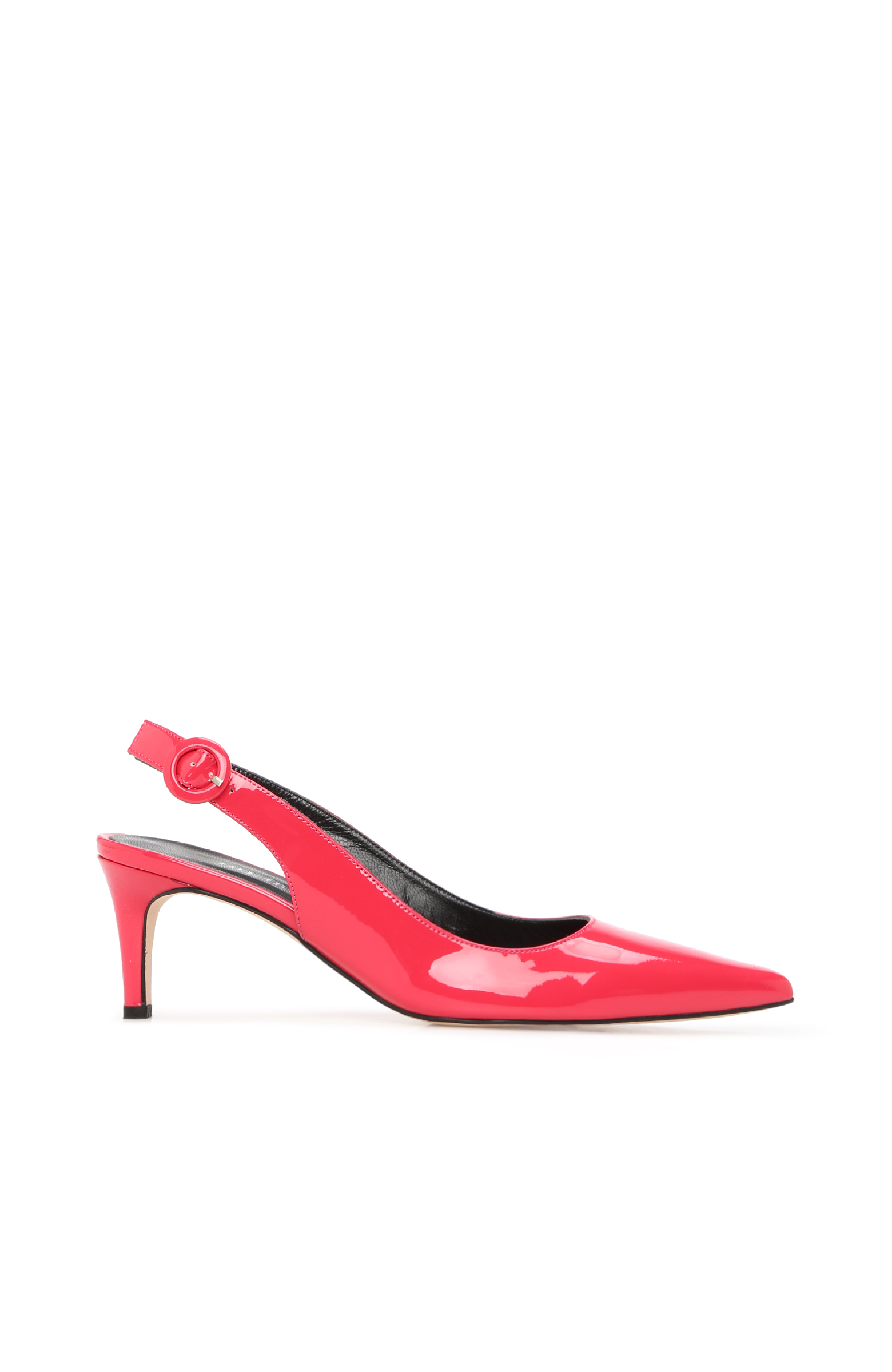 Nar Çiçeği Rugan Kadın Stiletto