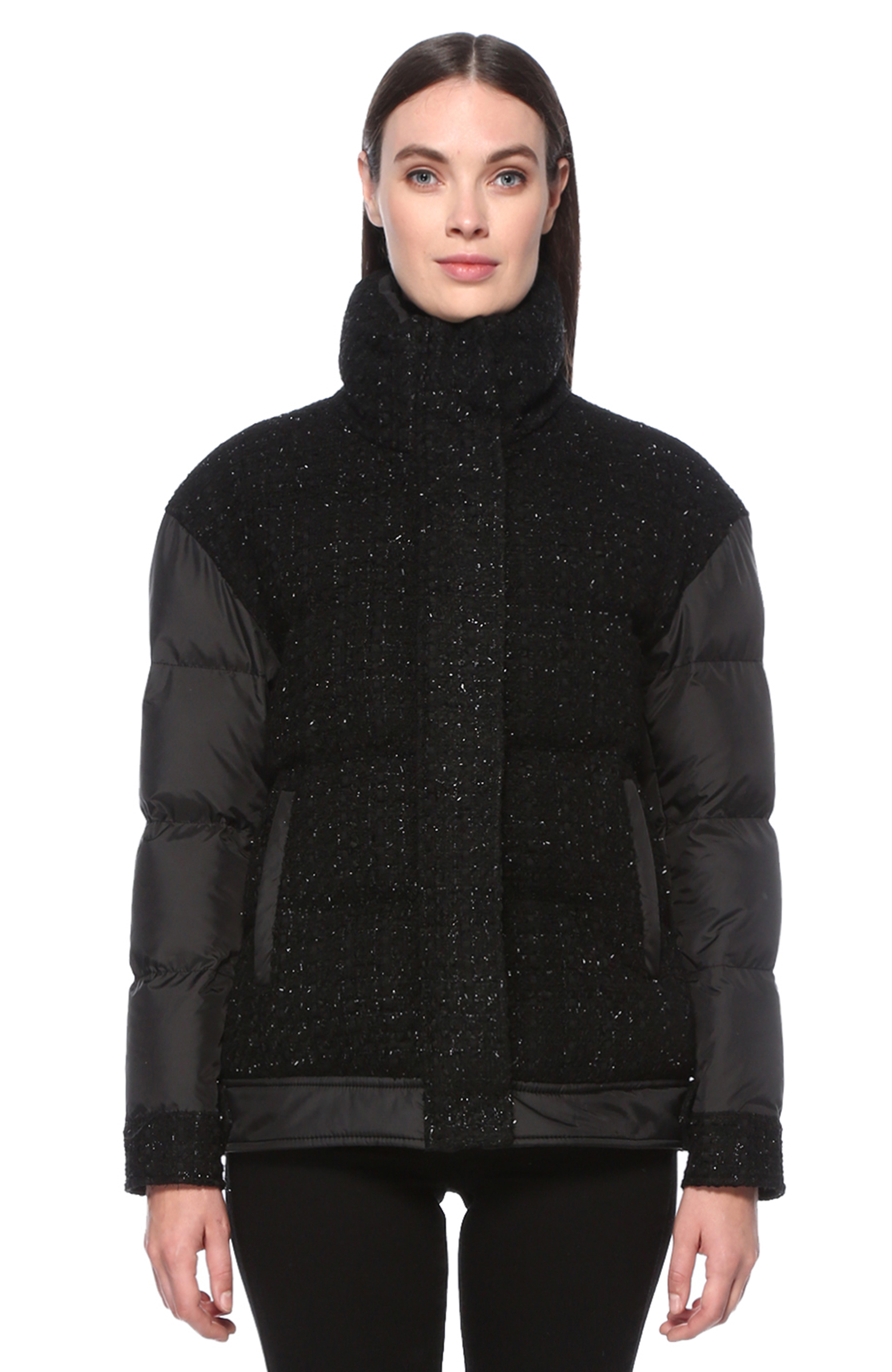 Regular Fit Siyah Garnili Mont Regular Fit Siyah Garnili Mont